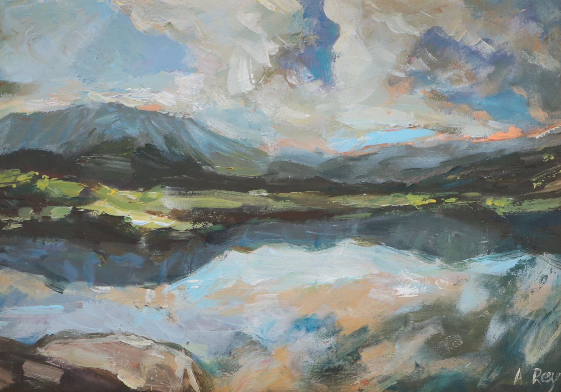 Agnes Rey Landscape Oil Painting, 2023 | EBTH