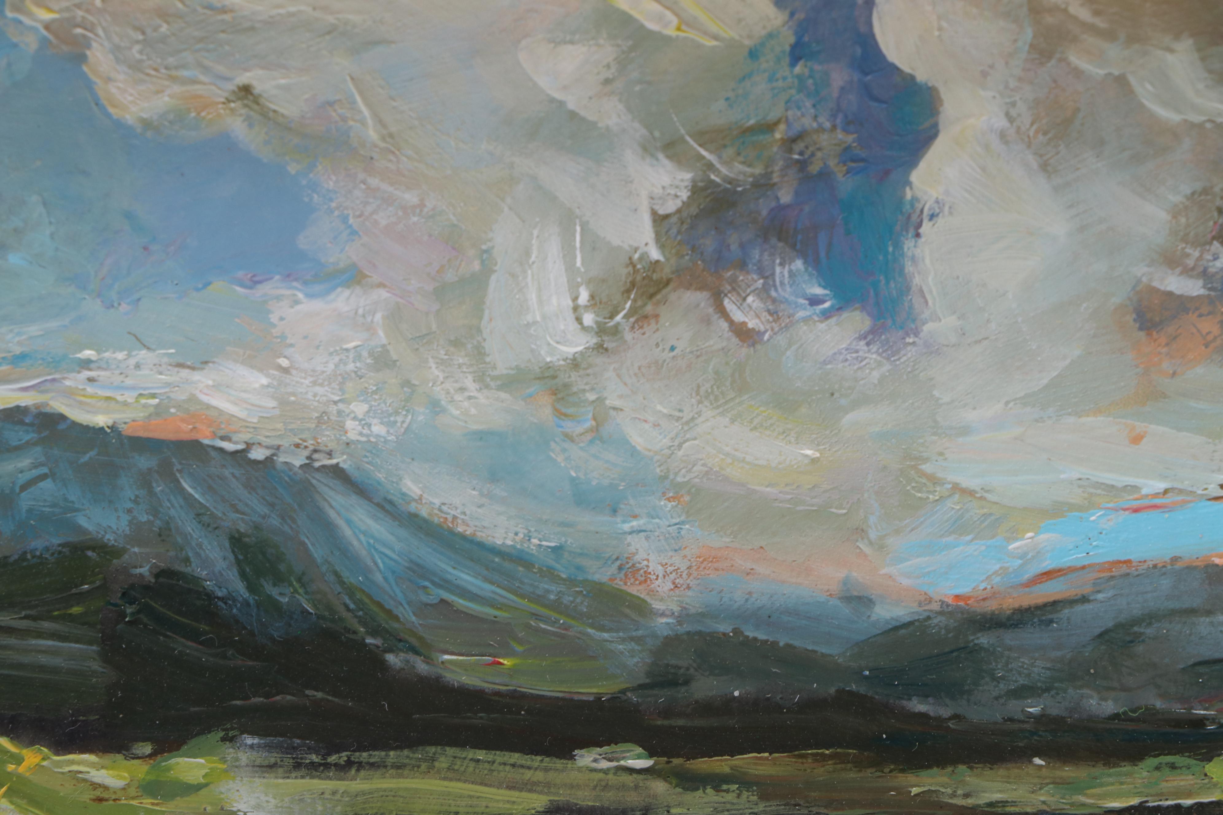 Agnes Rey Landscape Oil Painting, 2023 | EBTH