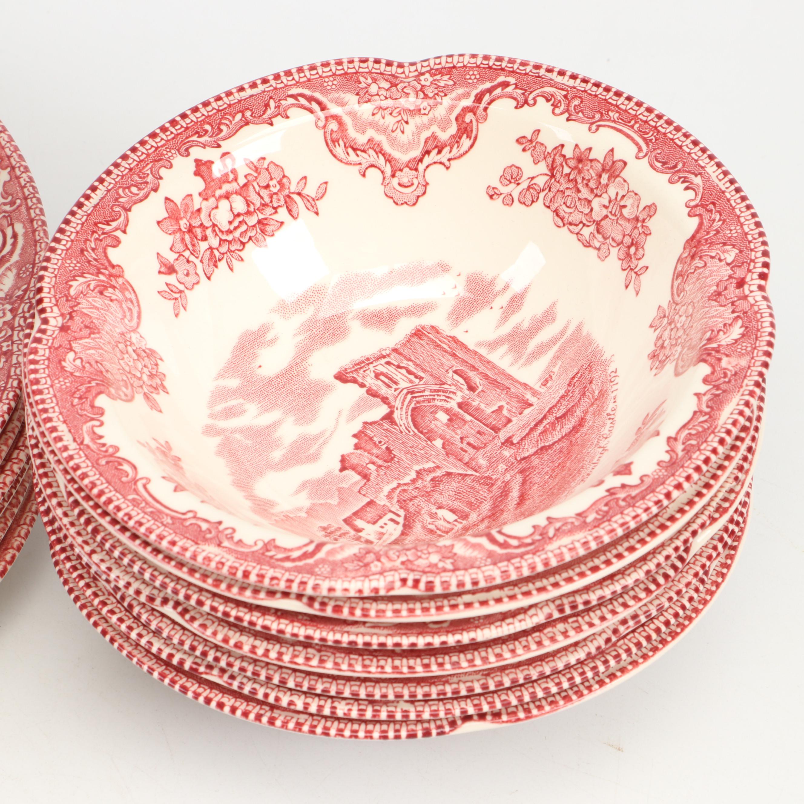 Johnson Bros. English Earthenware "Old Britain Castles" Dinnerware | EBTH