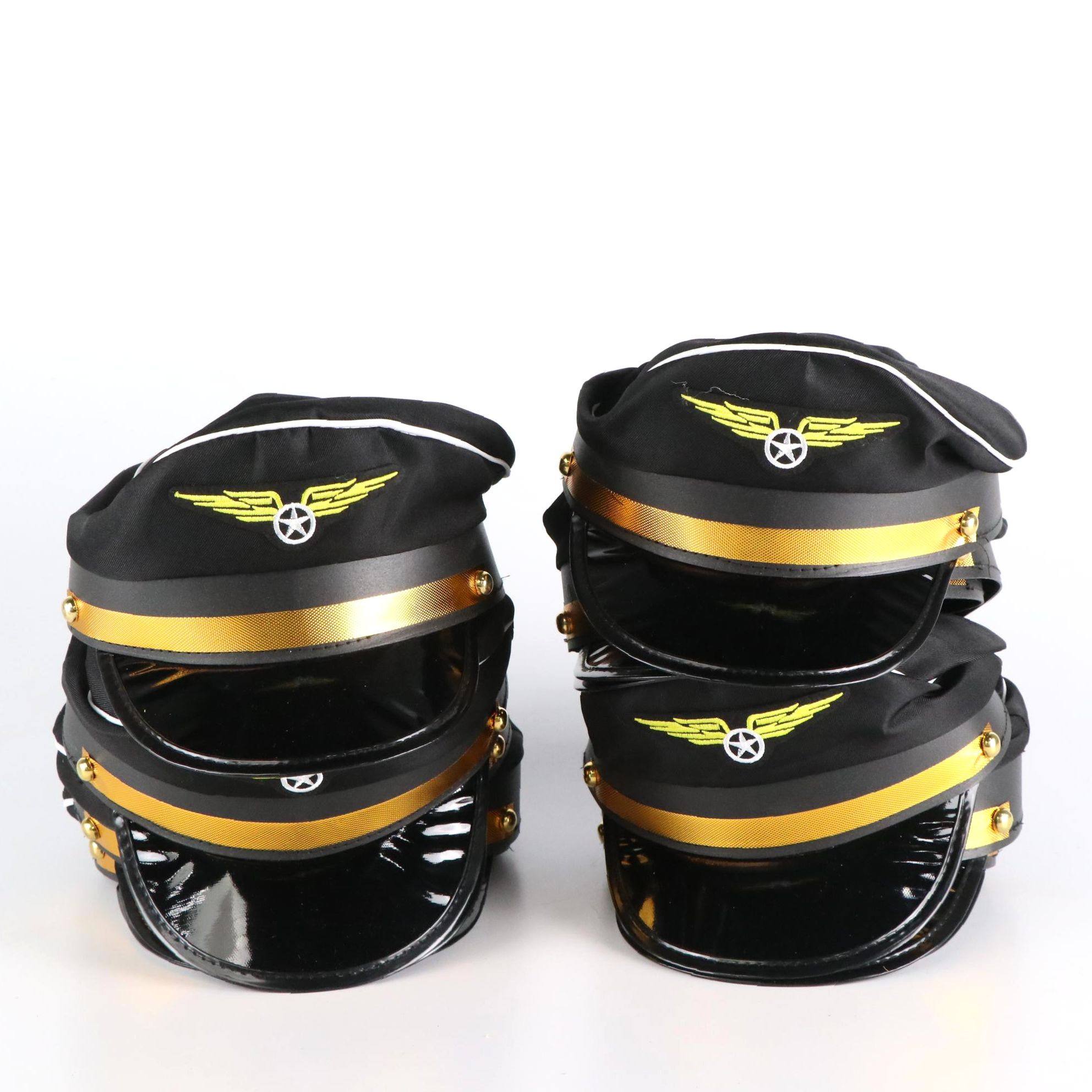 Collection of Airline Pilot Costume Caps | EBTH