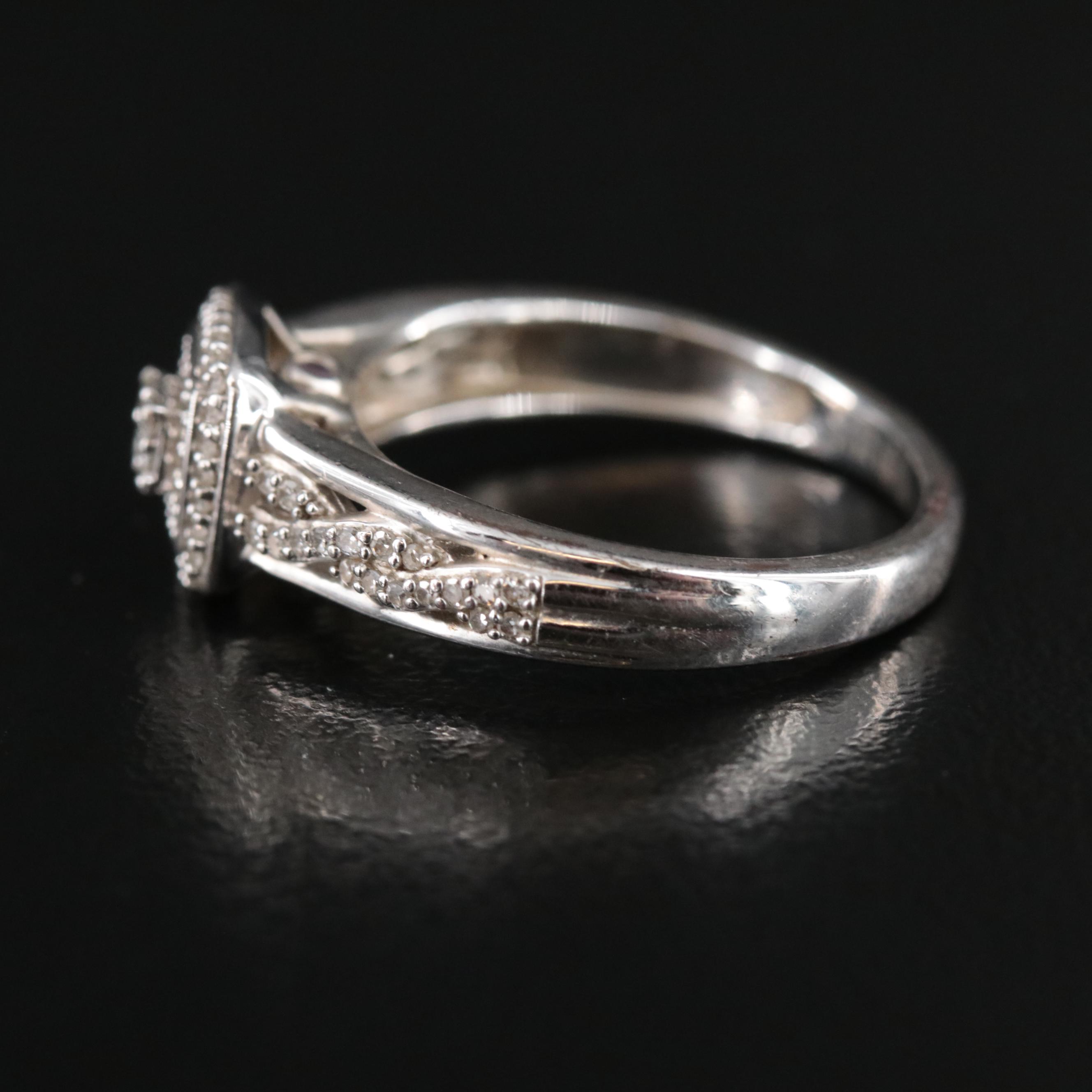 Sterling 0.26 CTW Diamond Ring | EBTH