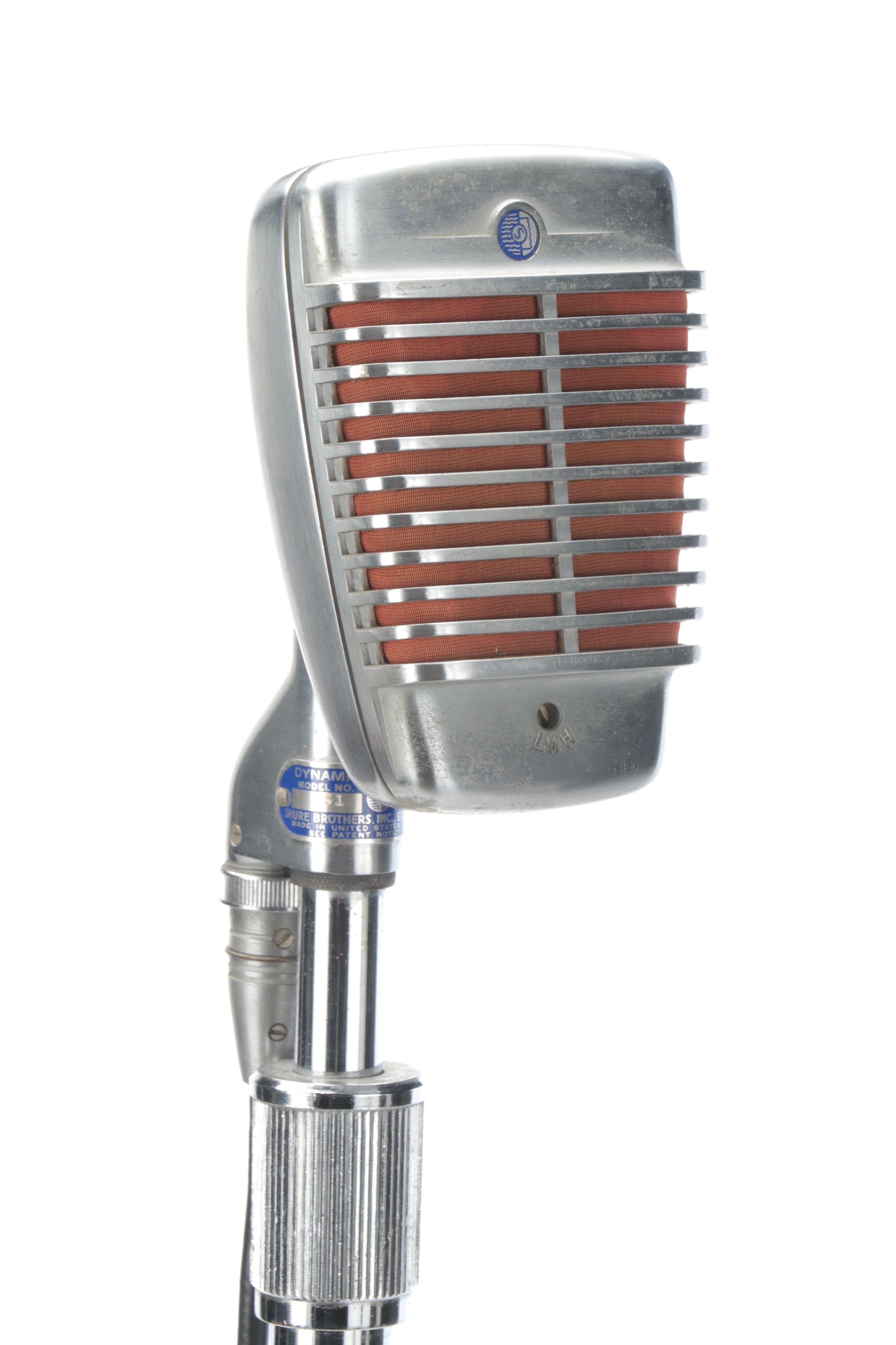 Shure Brothers Dynamic Microphone Model 51 with Stand | EBTH