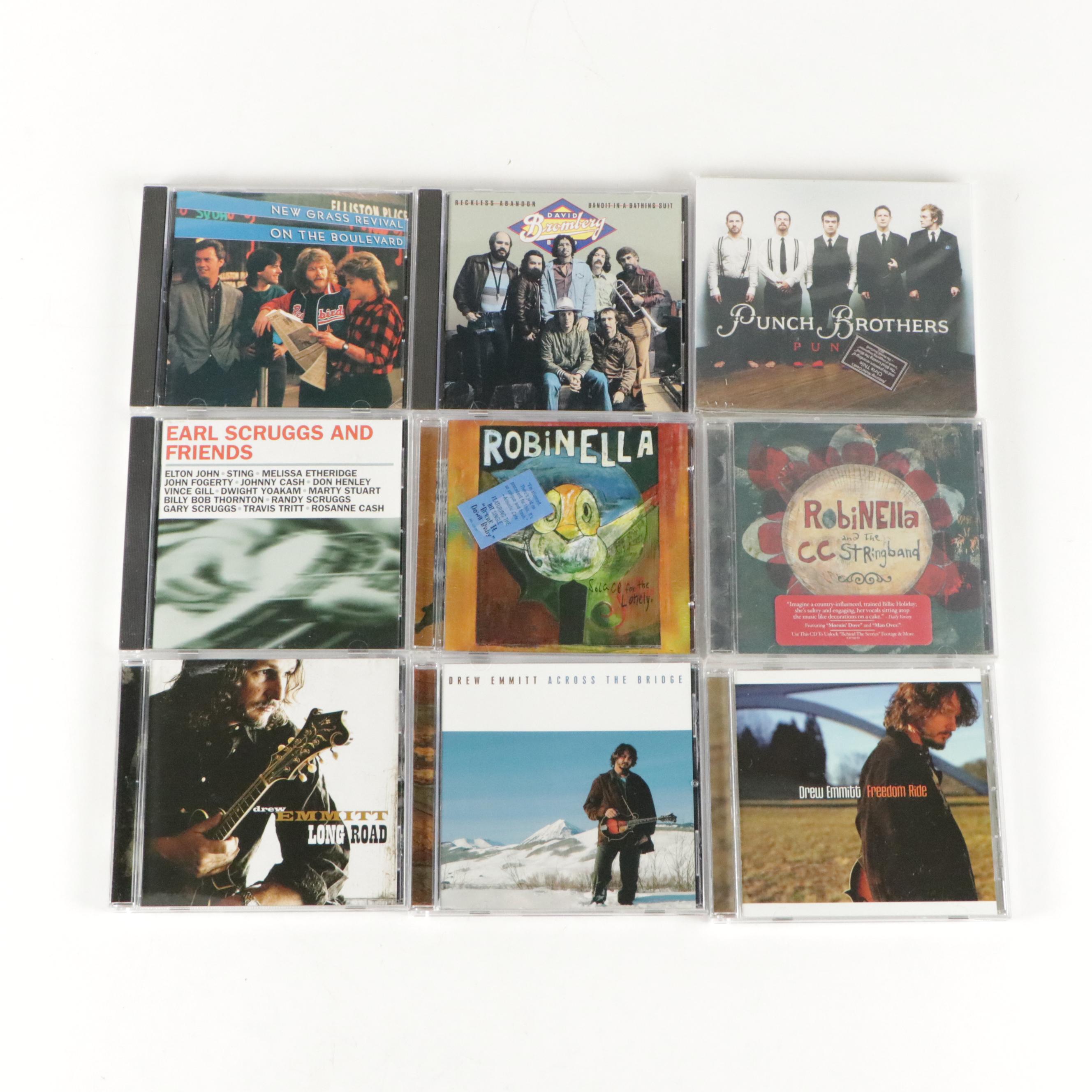 Drew Emmitt, Steve Earle, Rodney Crowell, and More CDs | EBTH
