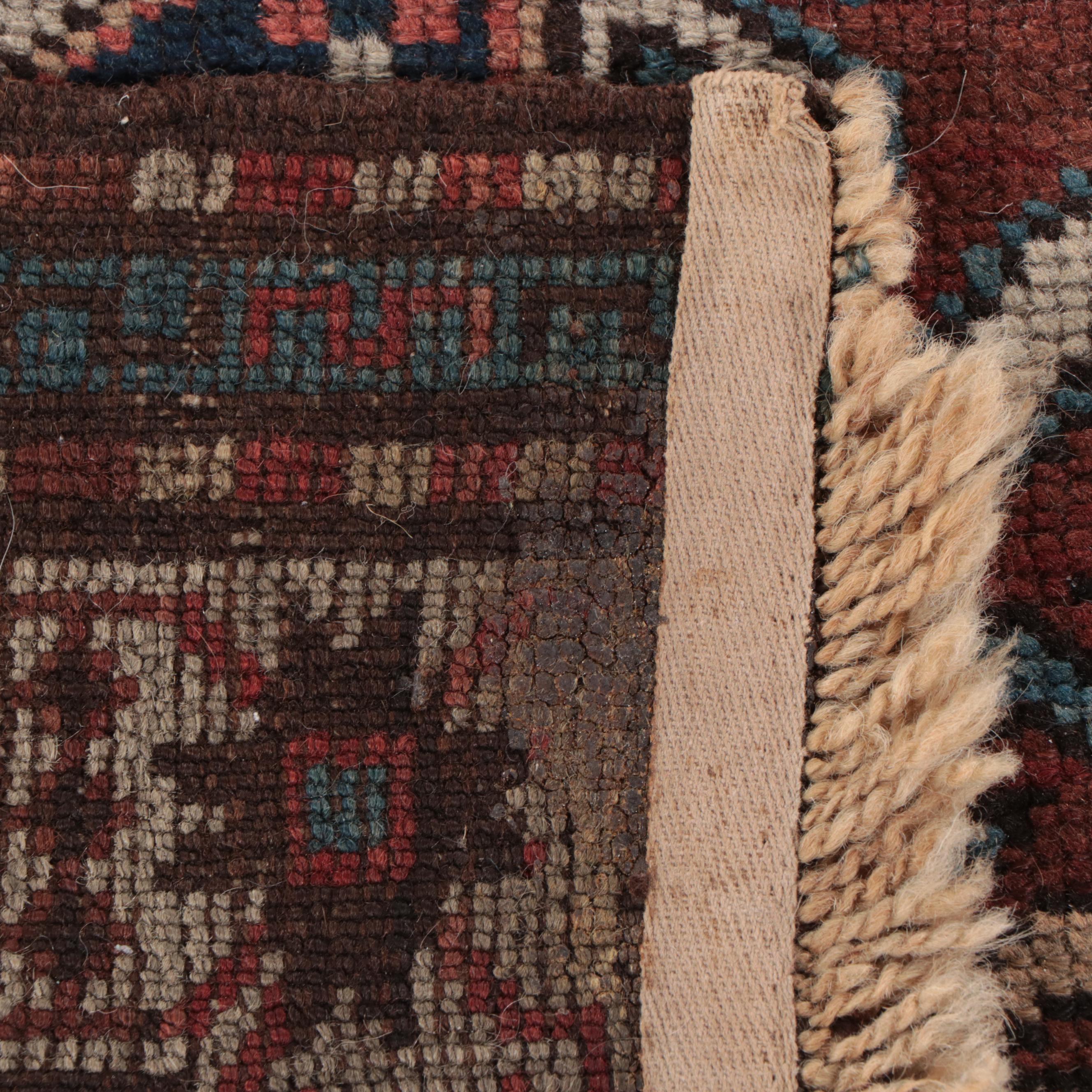 4'4 x 8'7 Hand-Knotted Caucasian Lenkoran Area Rug | EBTH