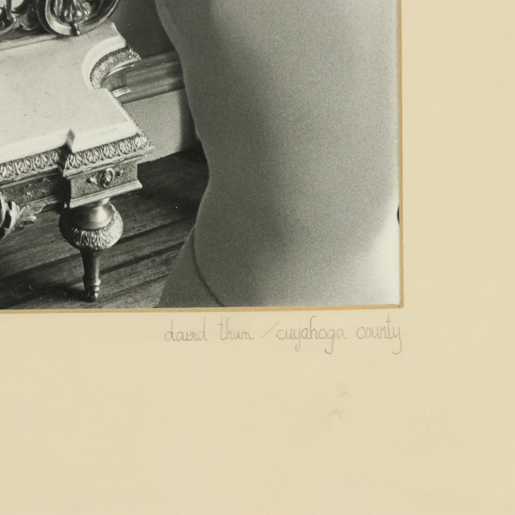 David Thum Black-And-White Photograph "Cuyahoga County" | EBTH