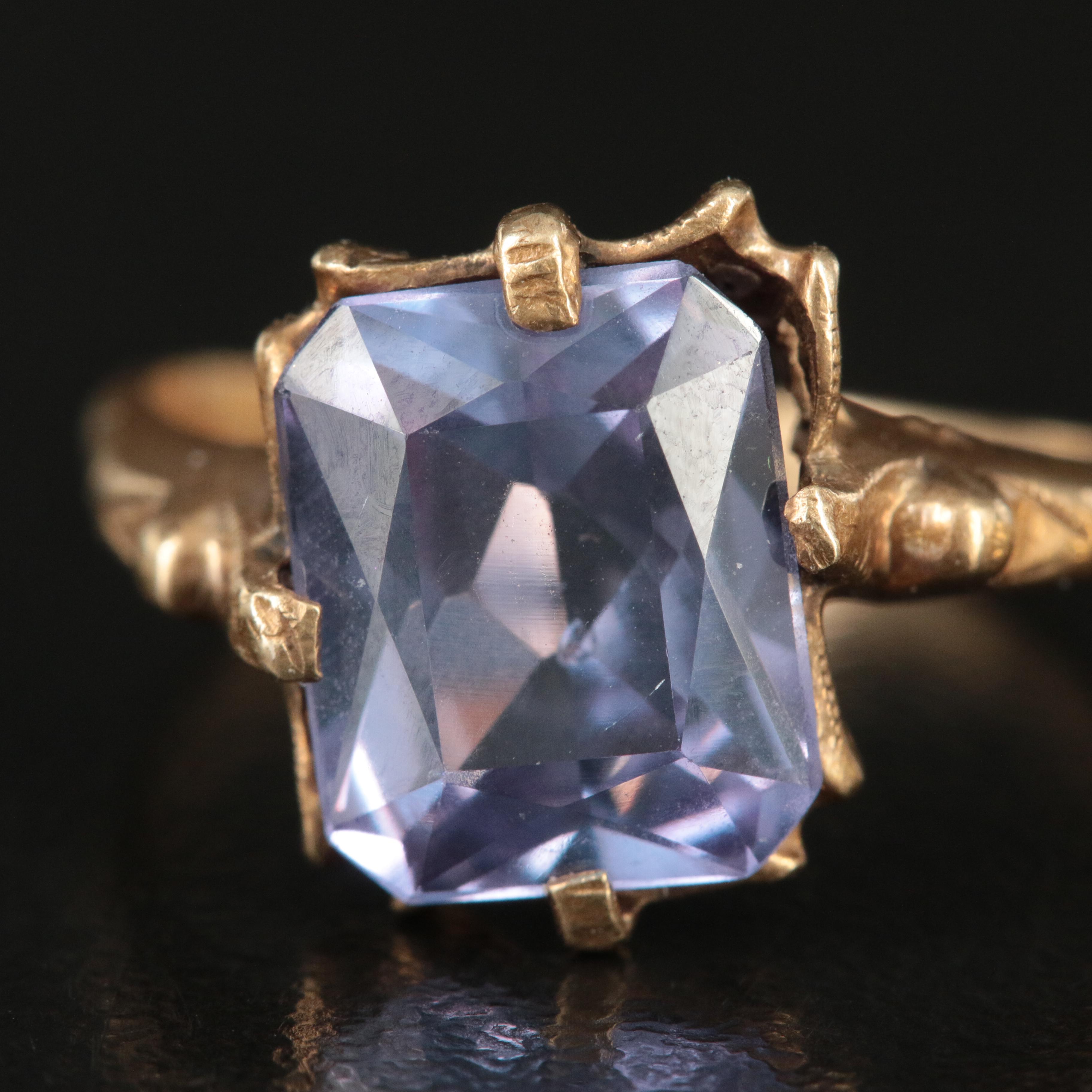 10K and 14K Scrap Rings Including Sapphire and Diamonds | EBTH