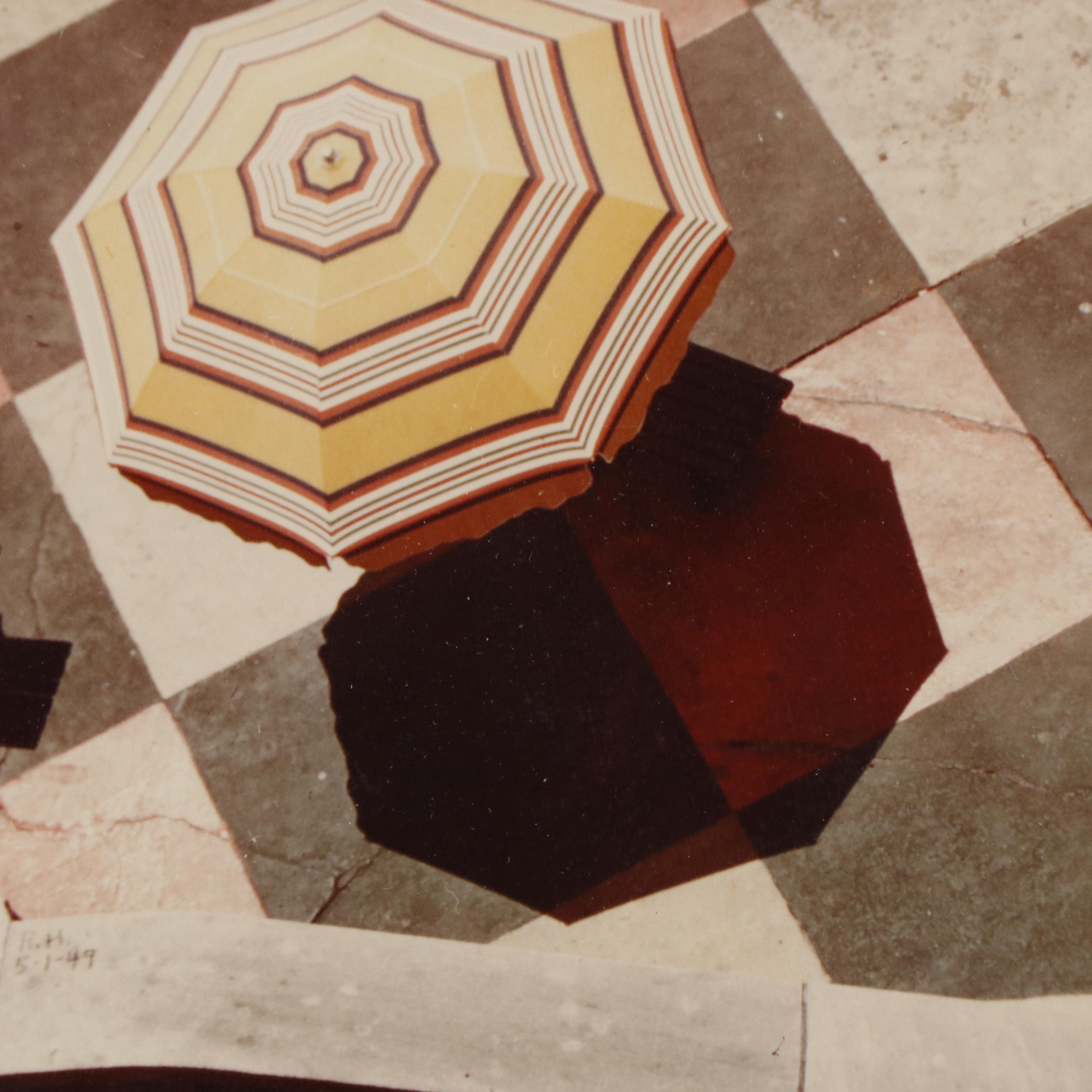 Chromogenic Color Photograph of Courtyard Stairwell, Late 20th Century ...