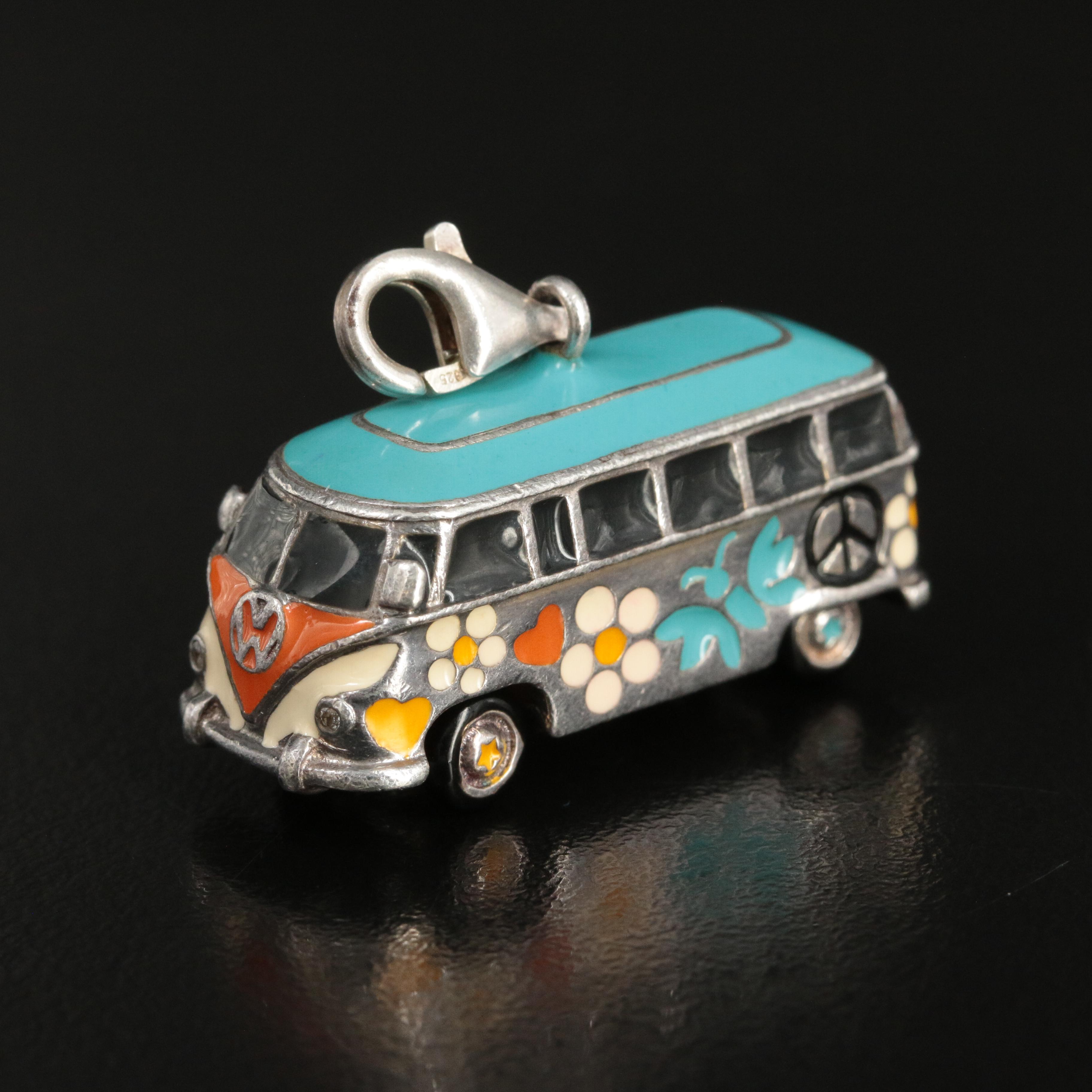 Thomas Sabo Officially Licensed by Volkswagen Type 2 Bus Charm | EBTH