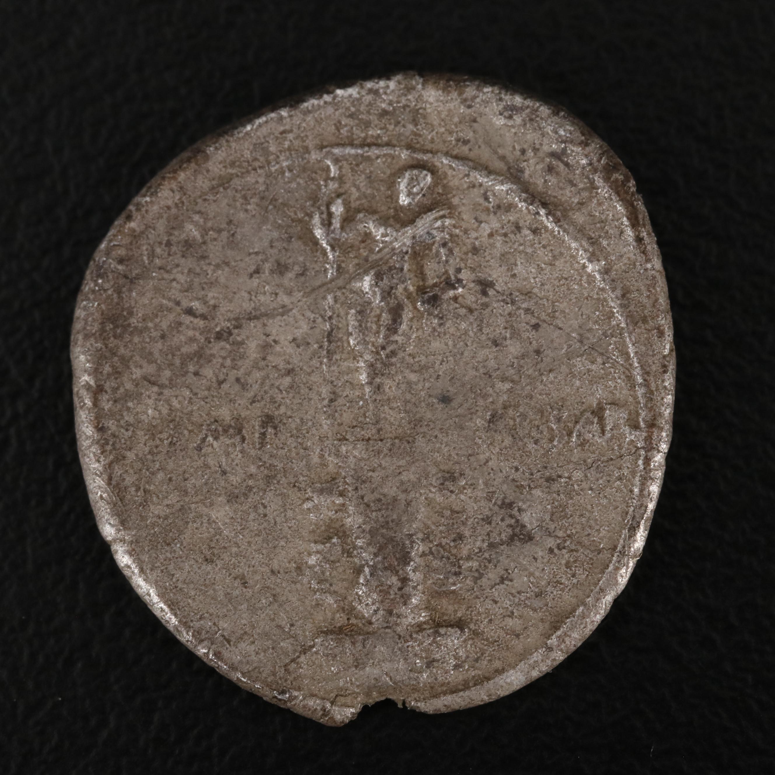 Ancient Roman Republic AR Denarius Coin, ca. 150 B.C. | EBTH