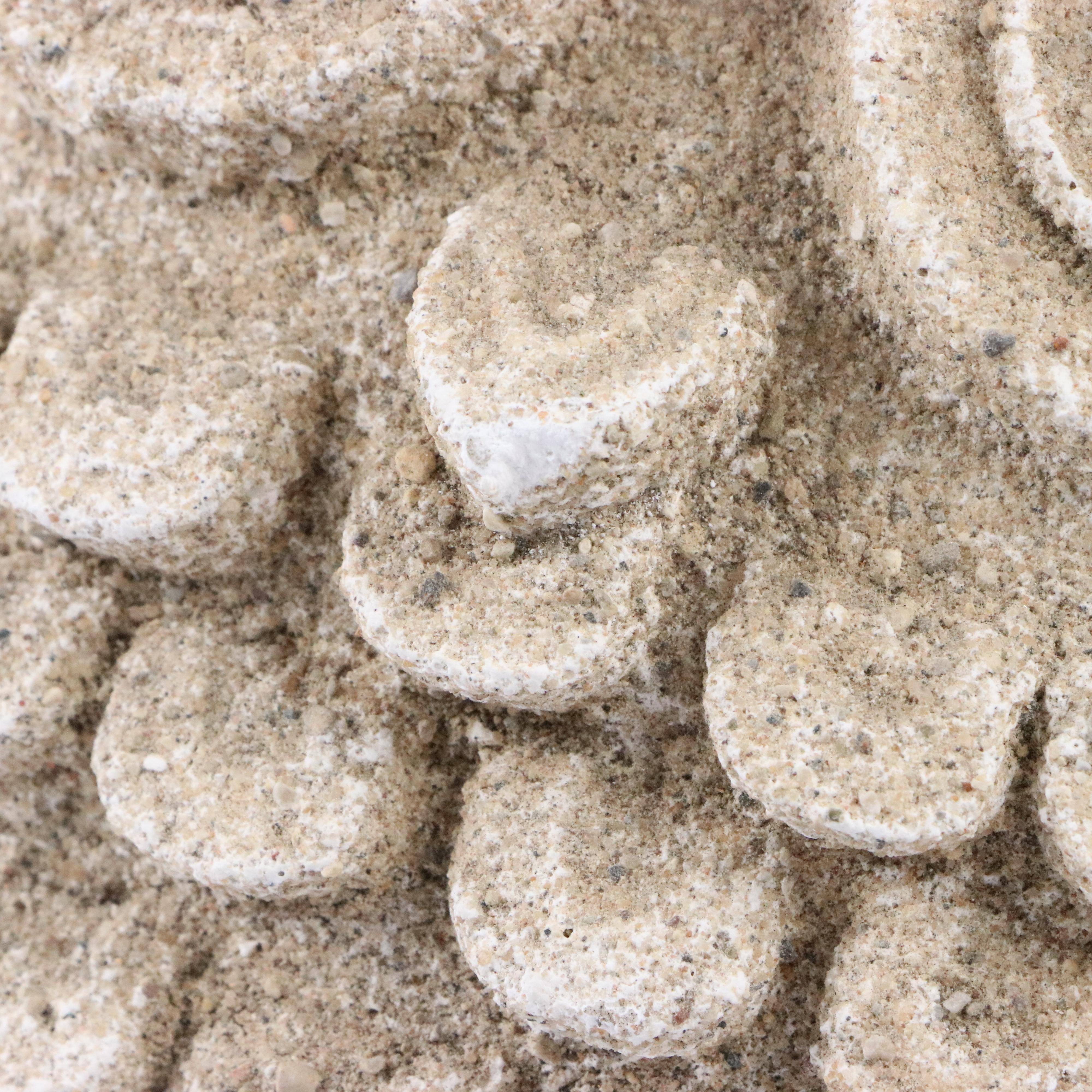 Barbara Field Signed Sand Casting Plaster Owl Plaque, Mid-20th Century ...