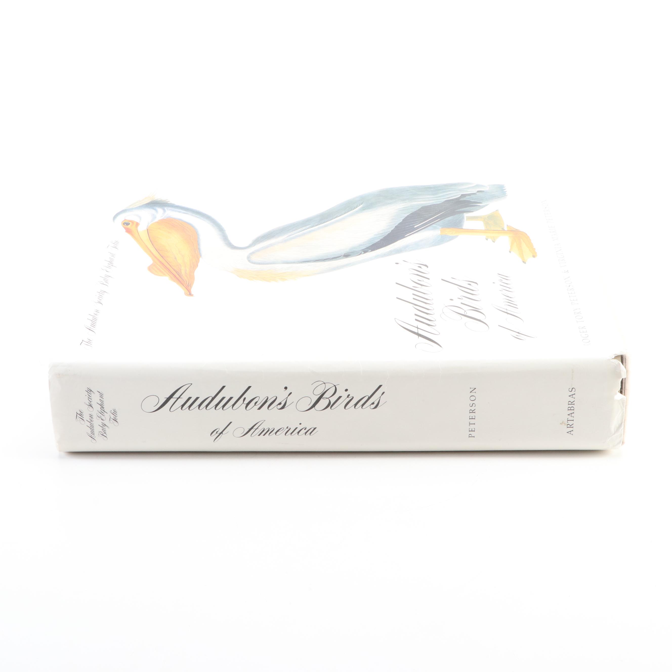 Baby Elephant Folio "Audubon's Birds of America" by the Petersons, 1985 ...