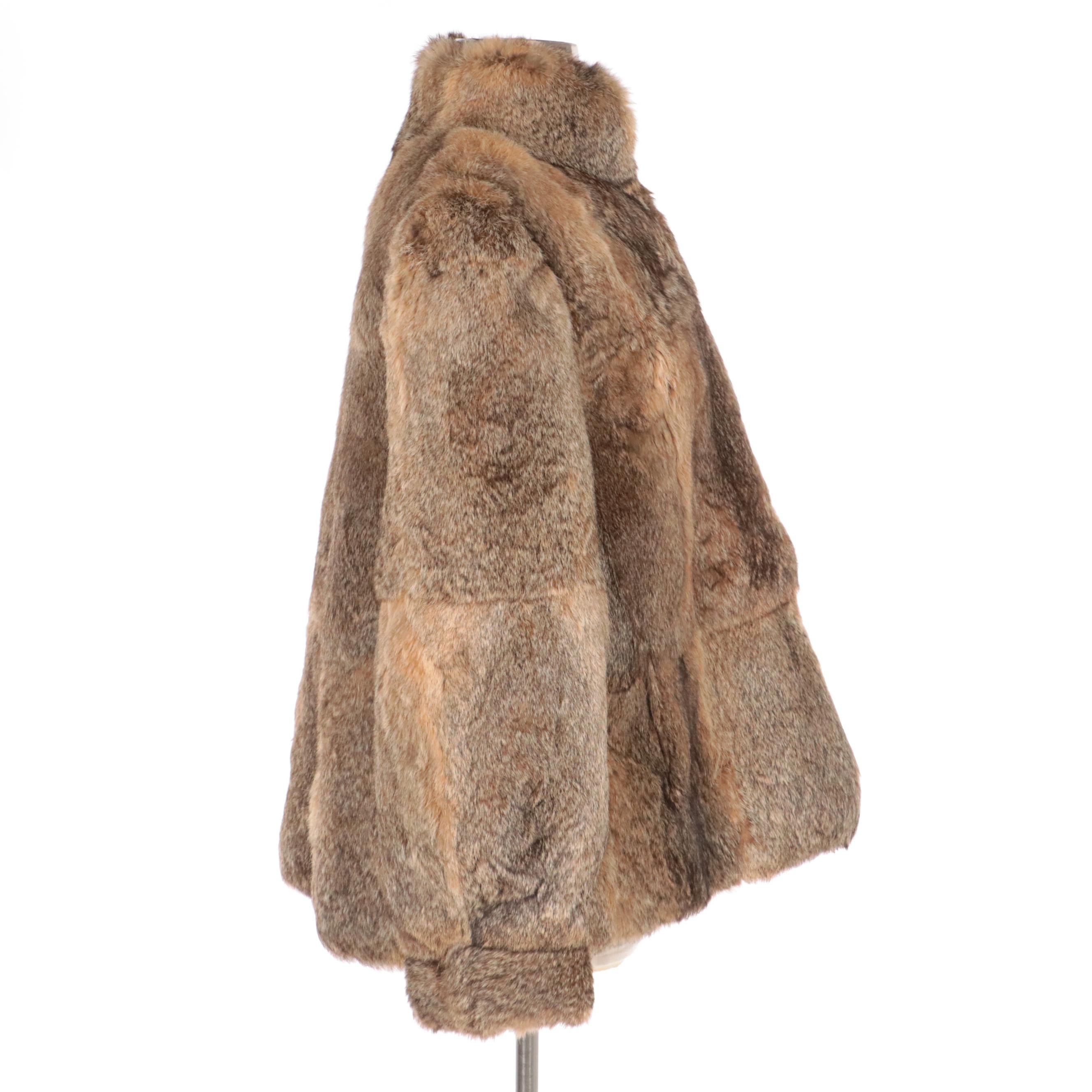 Dyed Rabbit Fur Jacket | EBTH