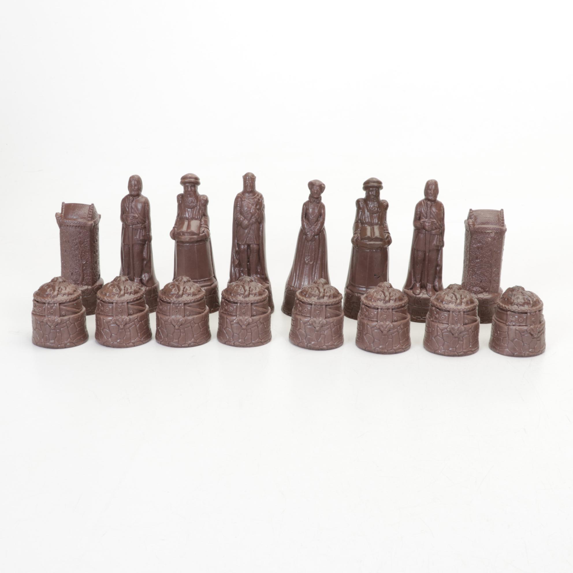 Berkeley "Scottish Heritage" Chess Set and Novelty British Royalty ...