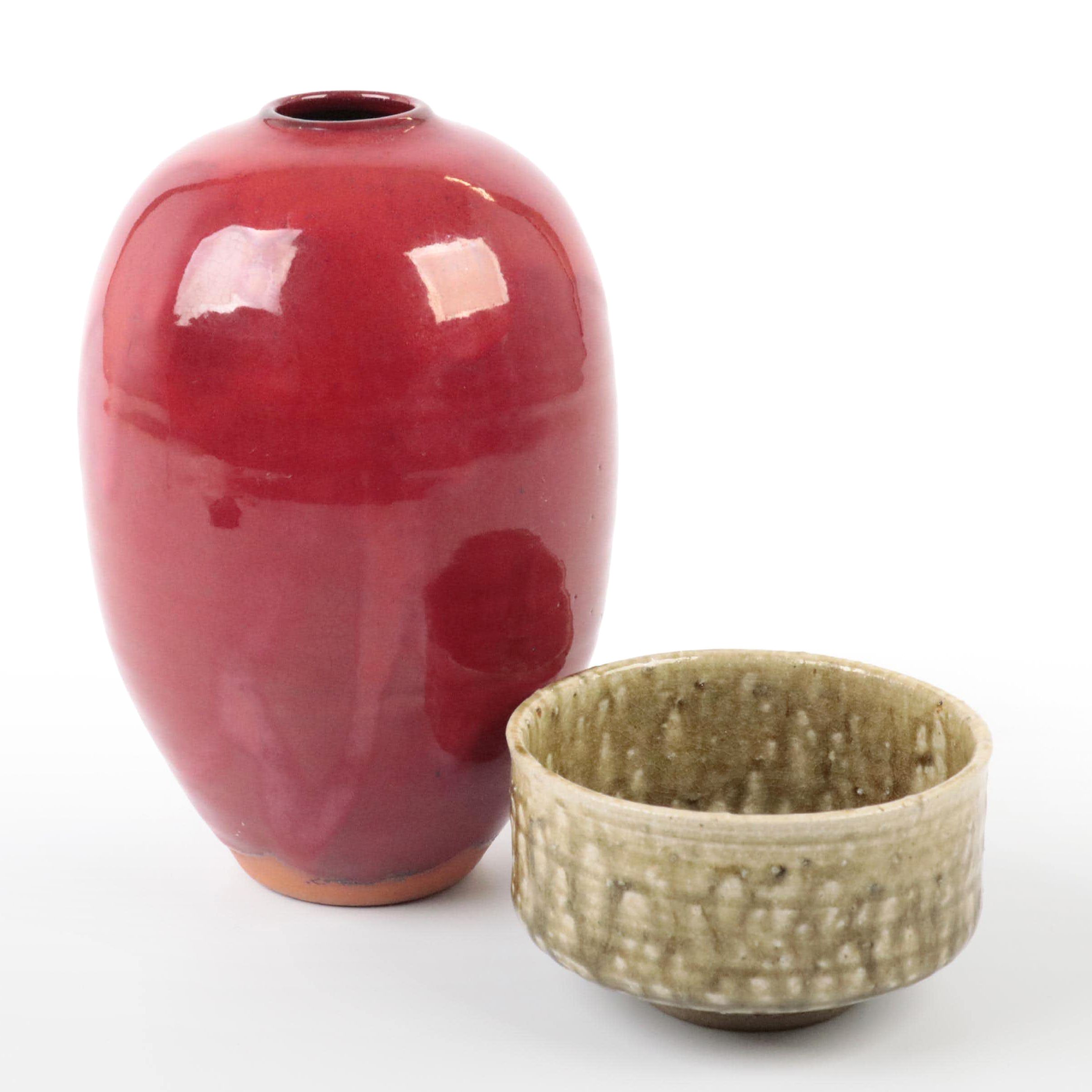 Ben Owen III Art Pottery, a Pair | EBTH