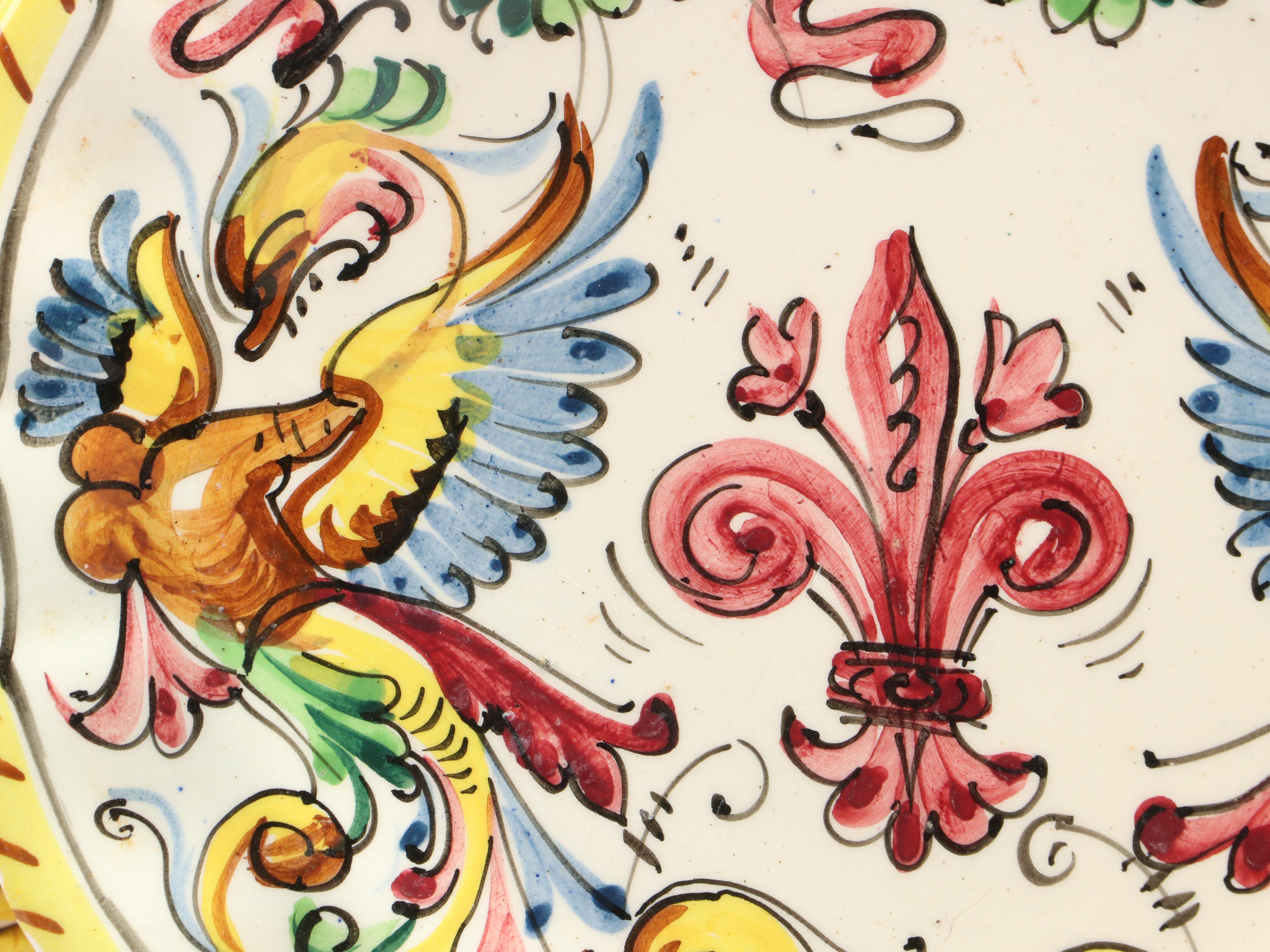 Italian Deruta Faience Tableware | EBTH