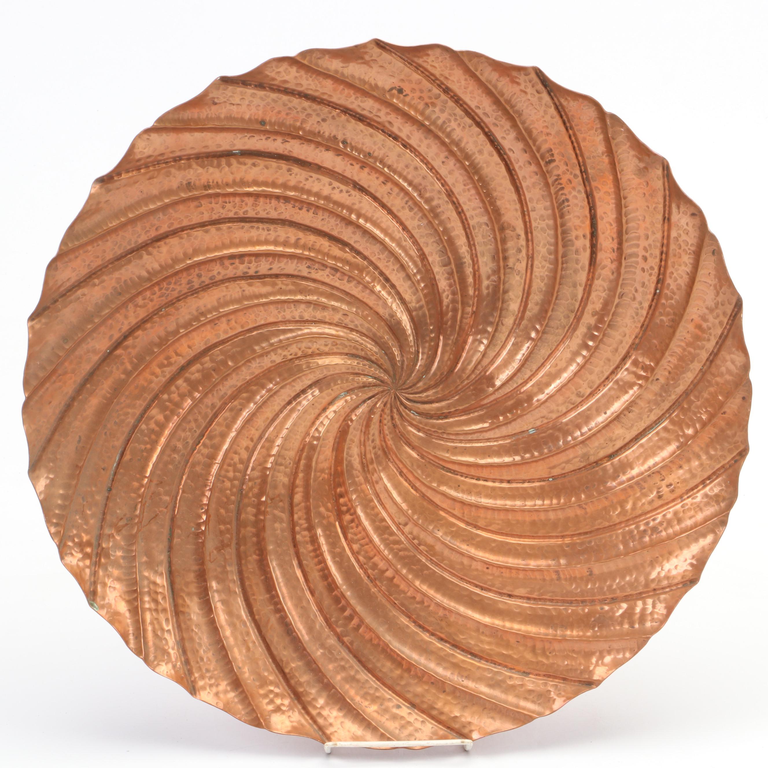 Handmade Hammered Copper Trays | EBTH