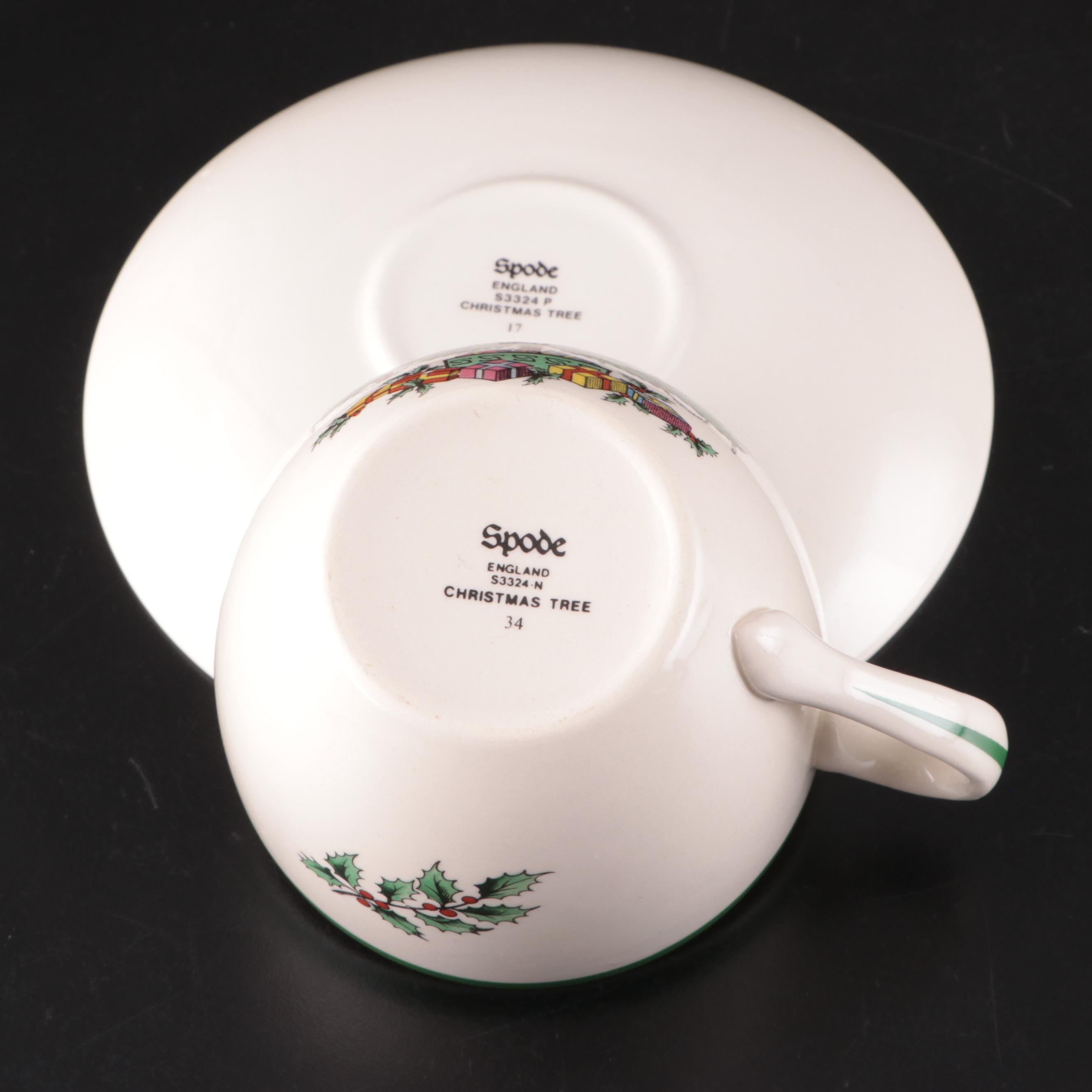 Spode "Christmas Tree" Ceramic Dinnerware | EBTH