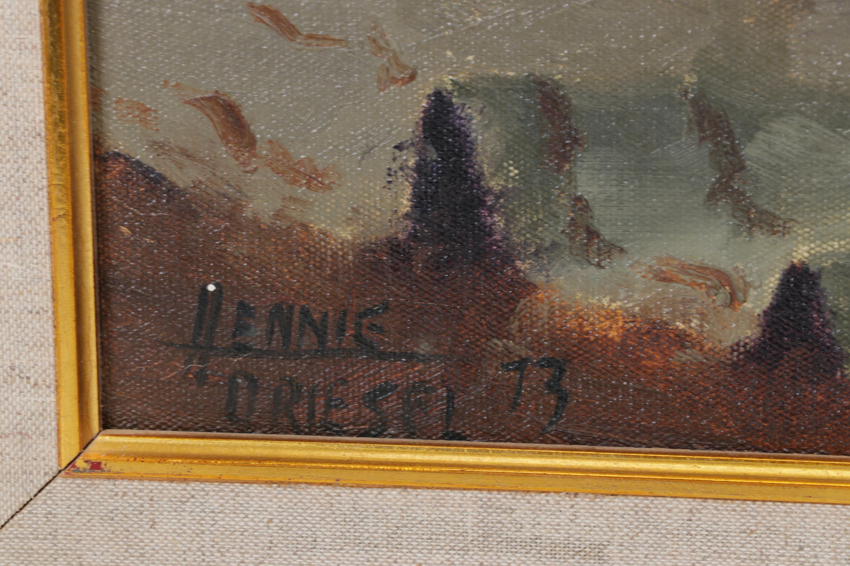 Hennie Griesel Still Life Oil Painting Of Copper, Glass, and Porcelain ...