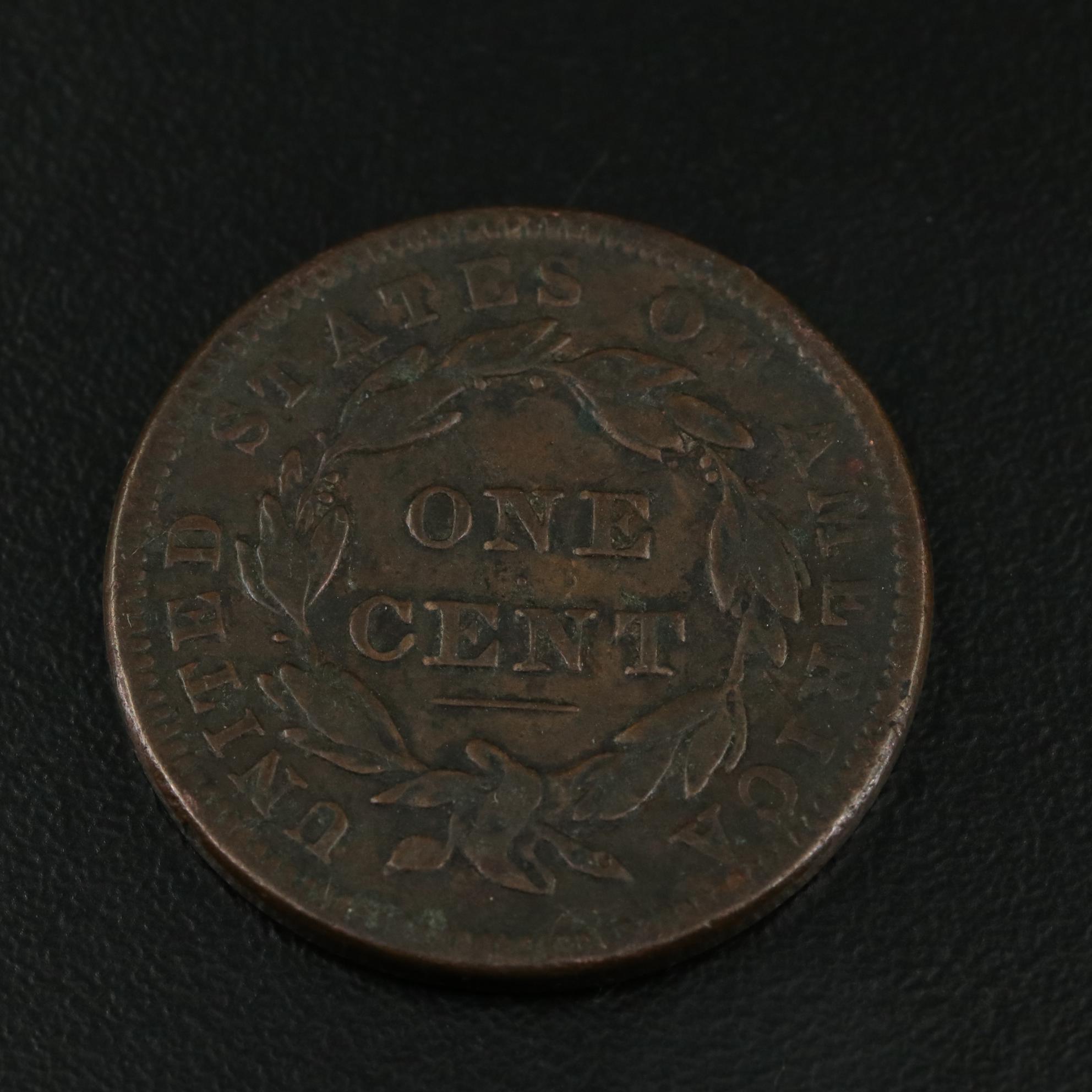 Group of Four United States Large Cents Including 1838 | EBTH