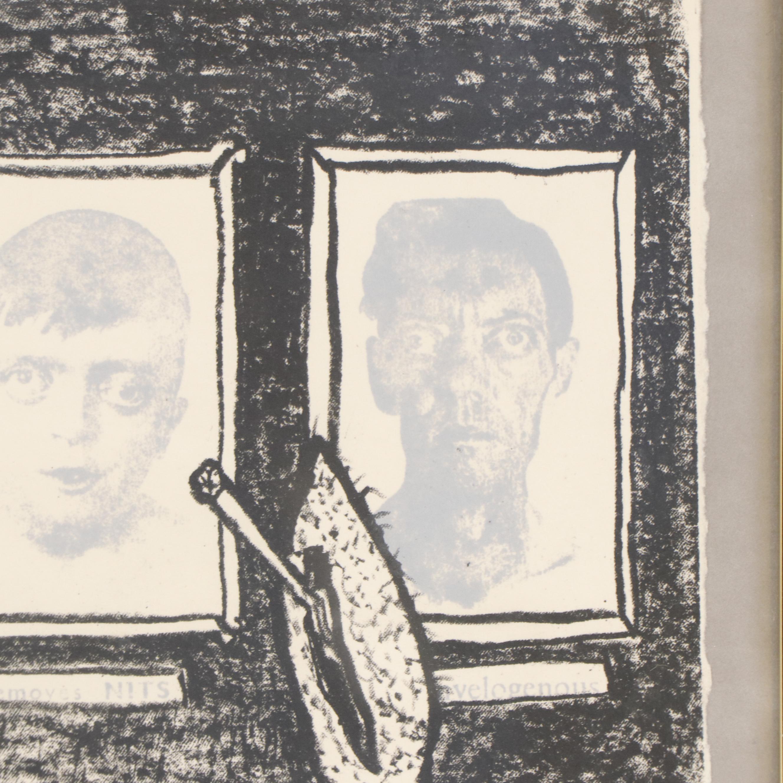 Eric Barth Lithograph of Three Figures, 1991 | EBTH