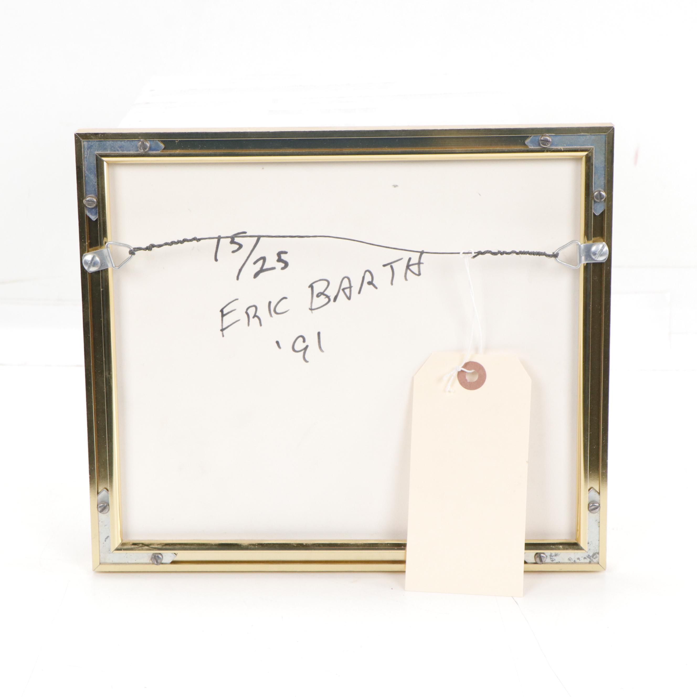 Eric Barth Lithograph of Three Figures, 1991 | EBTH