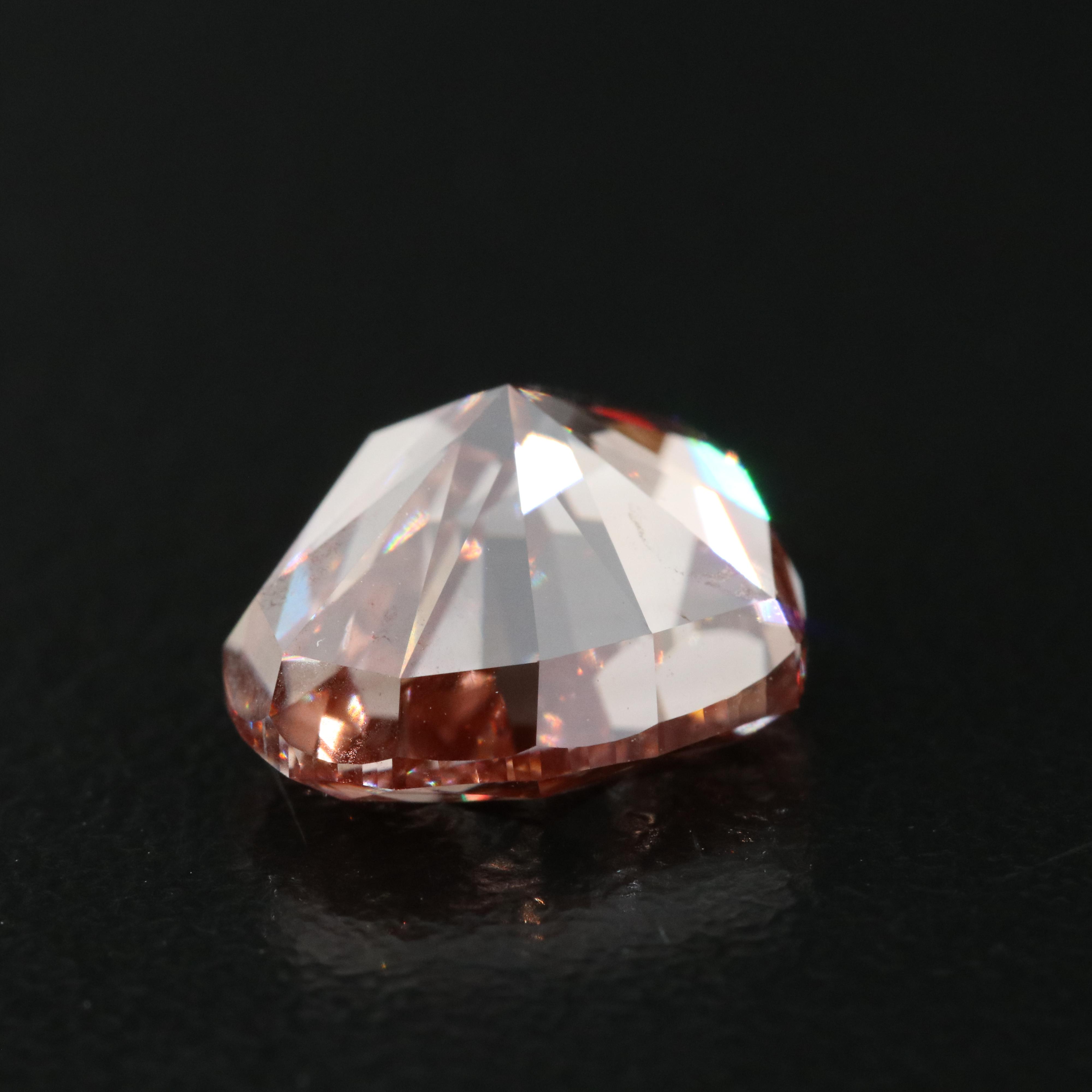 Loose 5.10 CT Fancy Deep Pink Diamond | EBTH