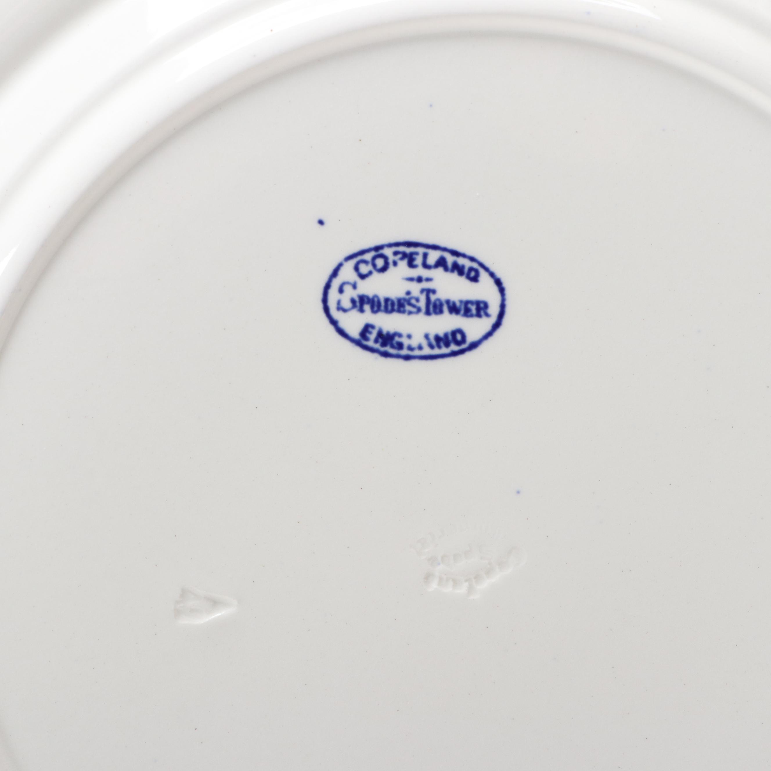 Copeland Spode"Tower Blue" Ceramic Tableware, 20th Century | EBTH