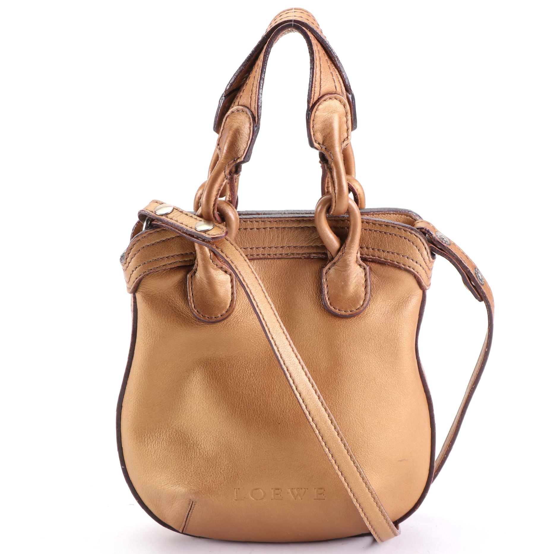 Loewe Two-Way Crossbody in Metallic Grain Leather | EBTH