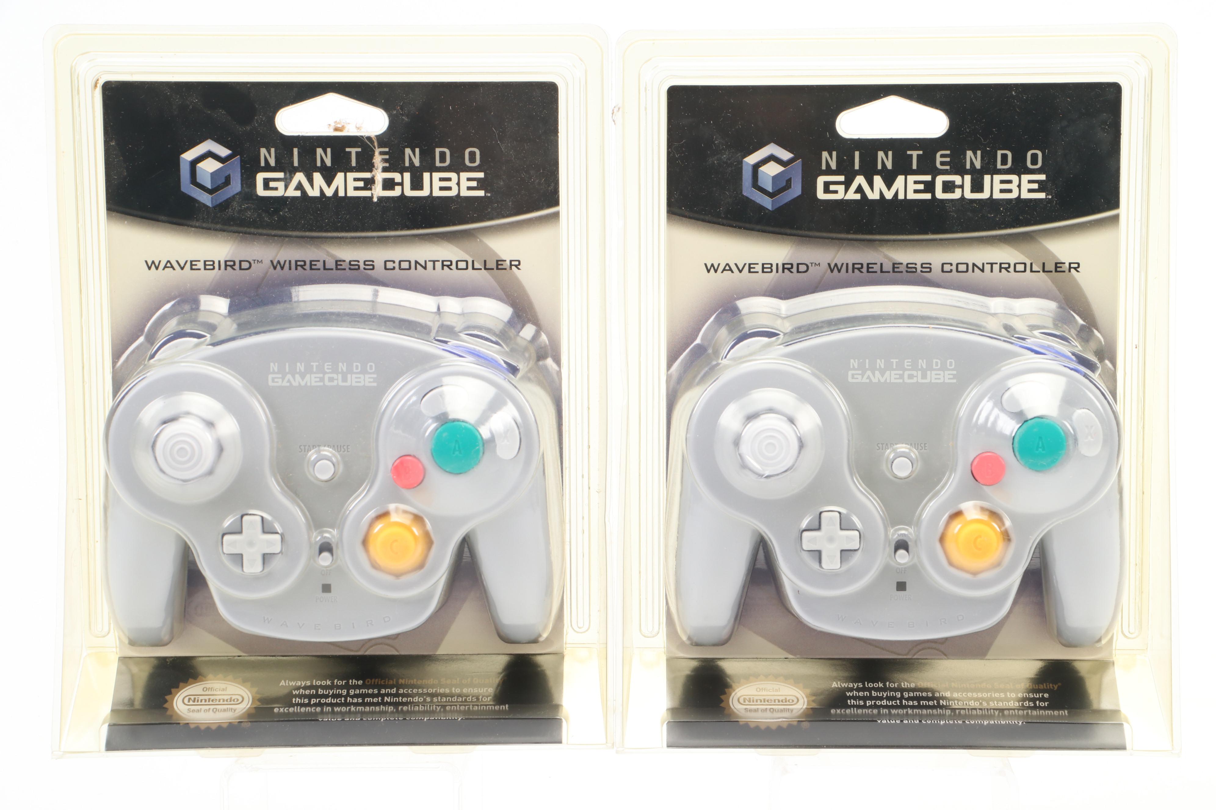 Sealed Wavebird Wireless Controllers for the Nintendo GameCube ...