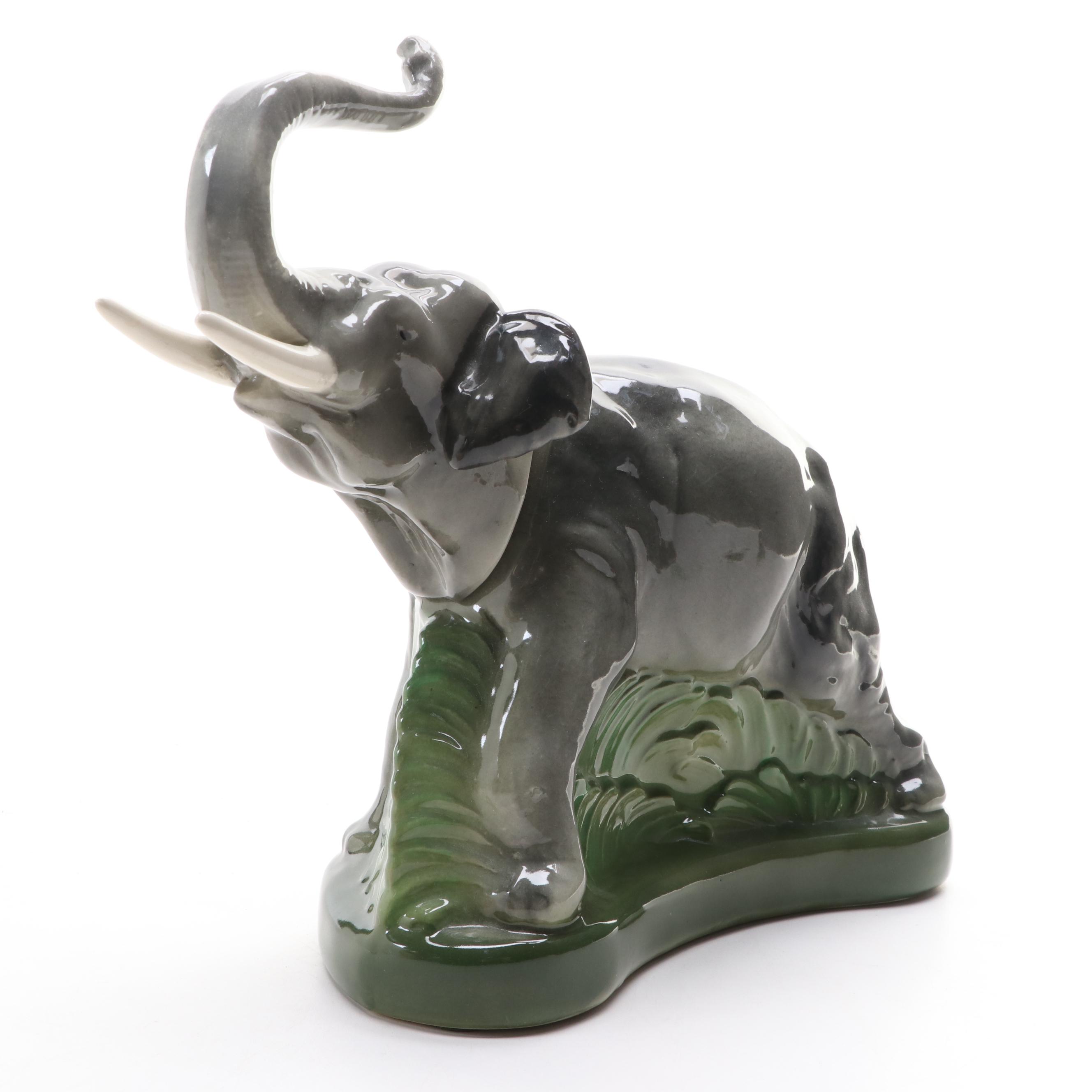 Marzi & Remy and Other Stoneware Steins with Heritage Ceramic Elephant ...