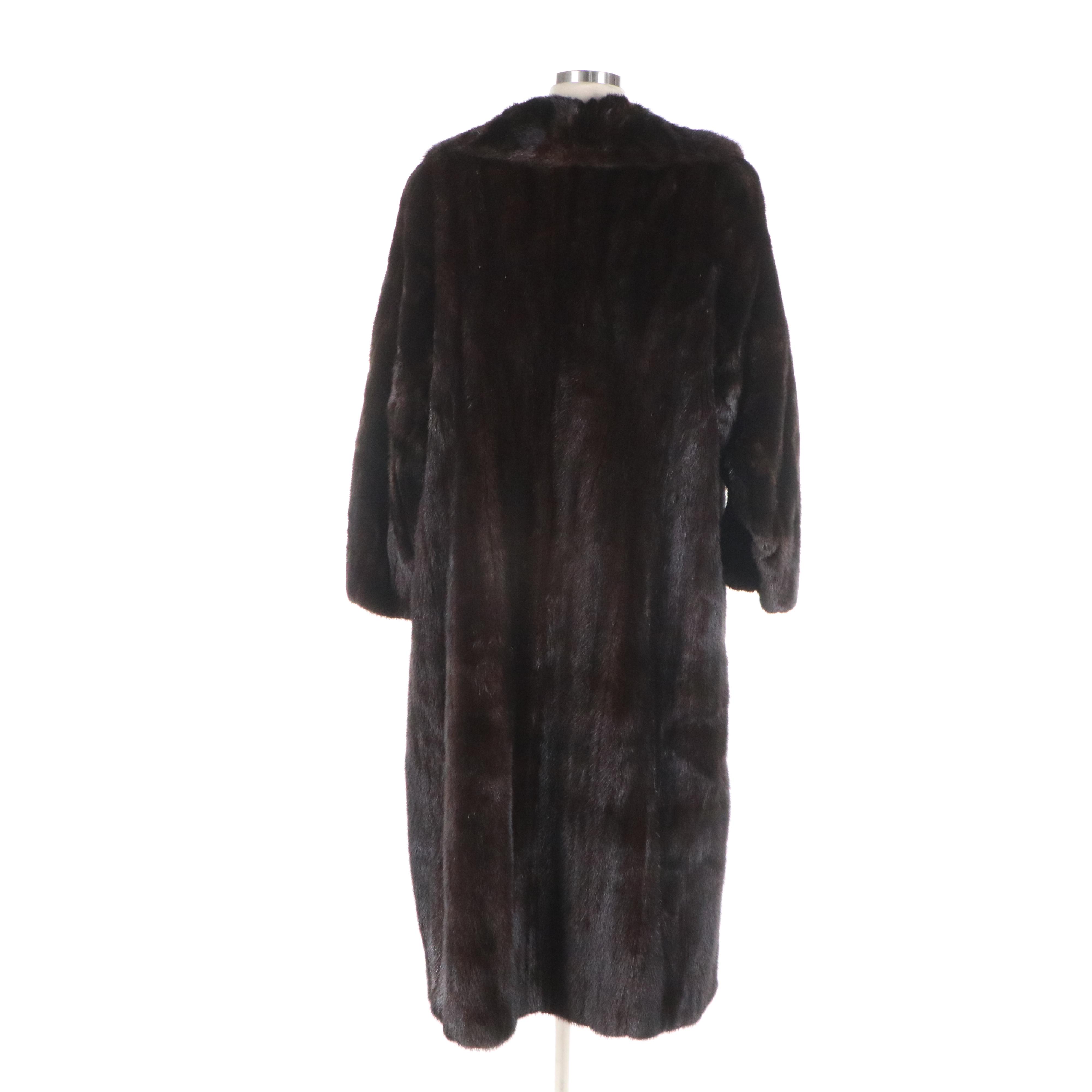 Mink Fur Notched Collar Coat from Burtrum Furs | EBTH