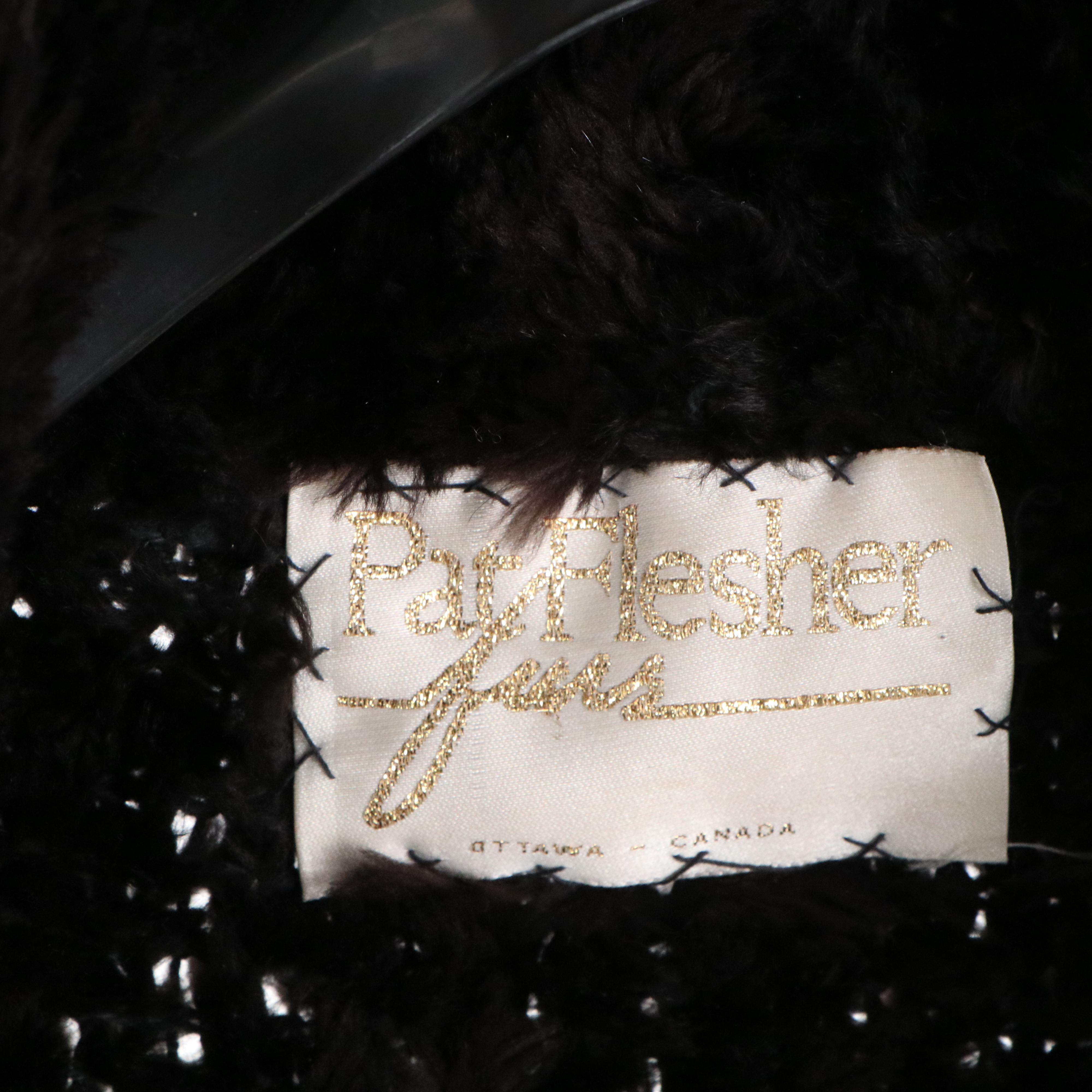 Knit Sheared Beaver Fur Swing Coat from Pat Flesher Furs | Everything ...
