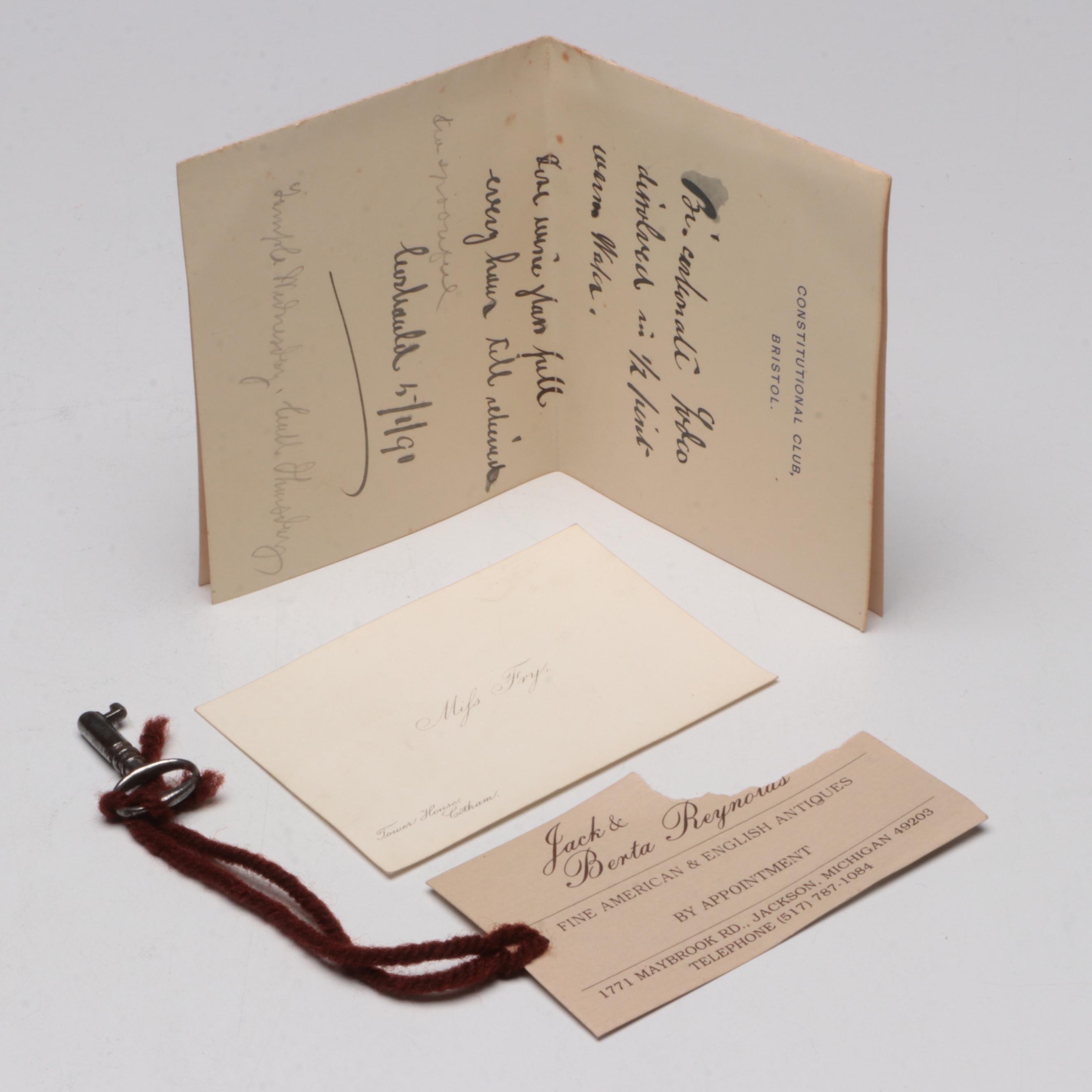 William Rodman & Co. Burl Wood Traveling Vanity Box, Late 19th Century ...