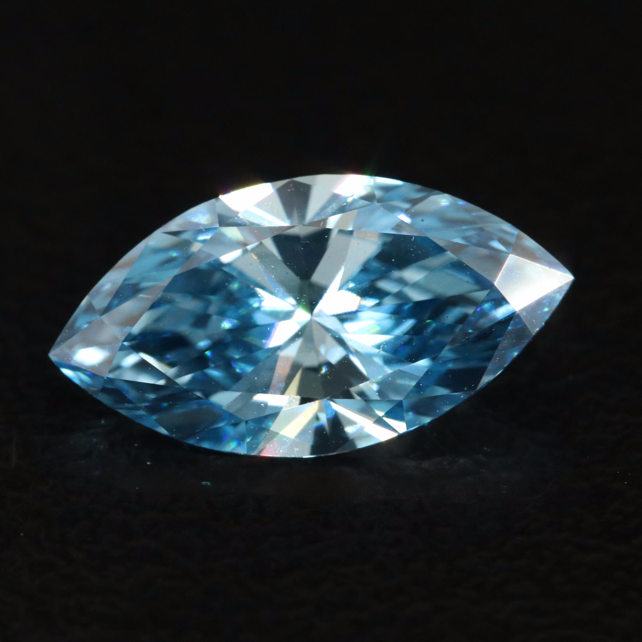 Loose 1.51 CT Fancy Intense Blue Diamond | EBTH