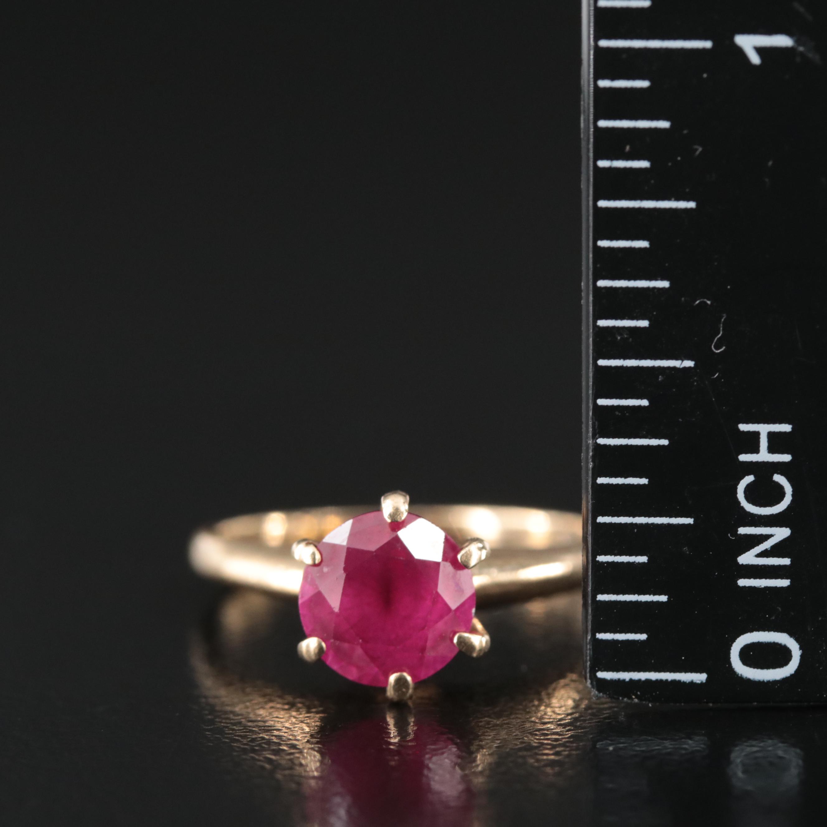 10K Ruby Ring | EBTH