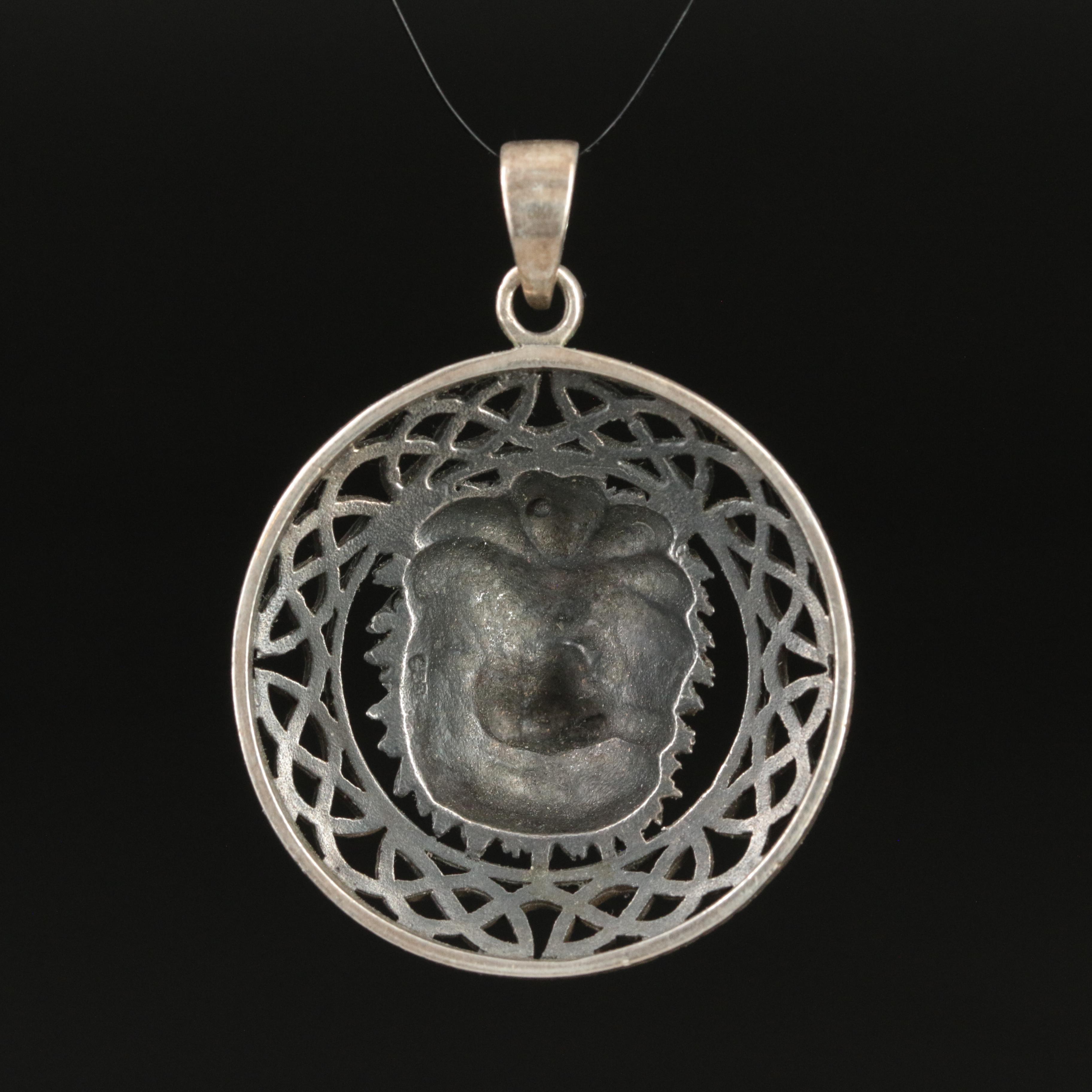 Sterling Celtic Lion Pendant | EBTH