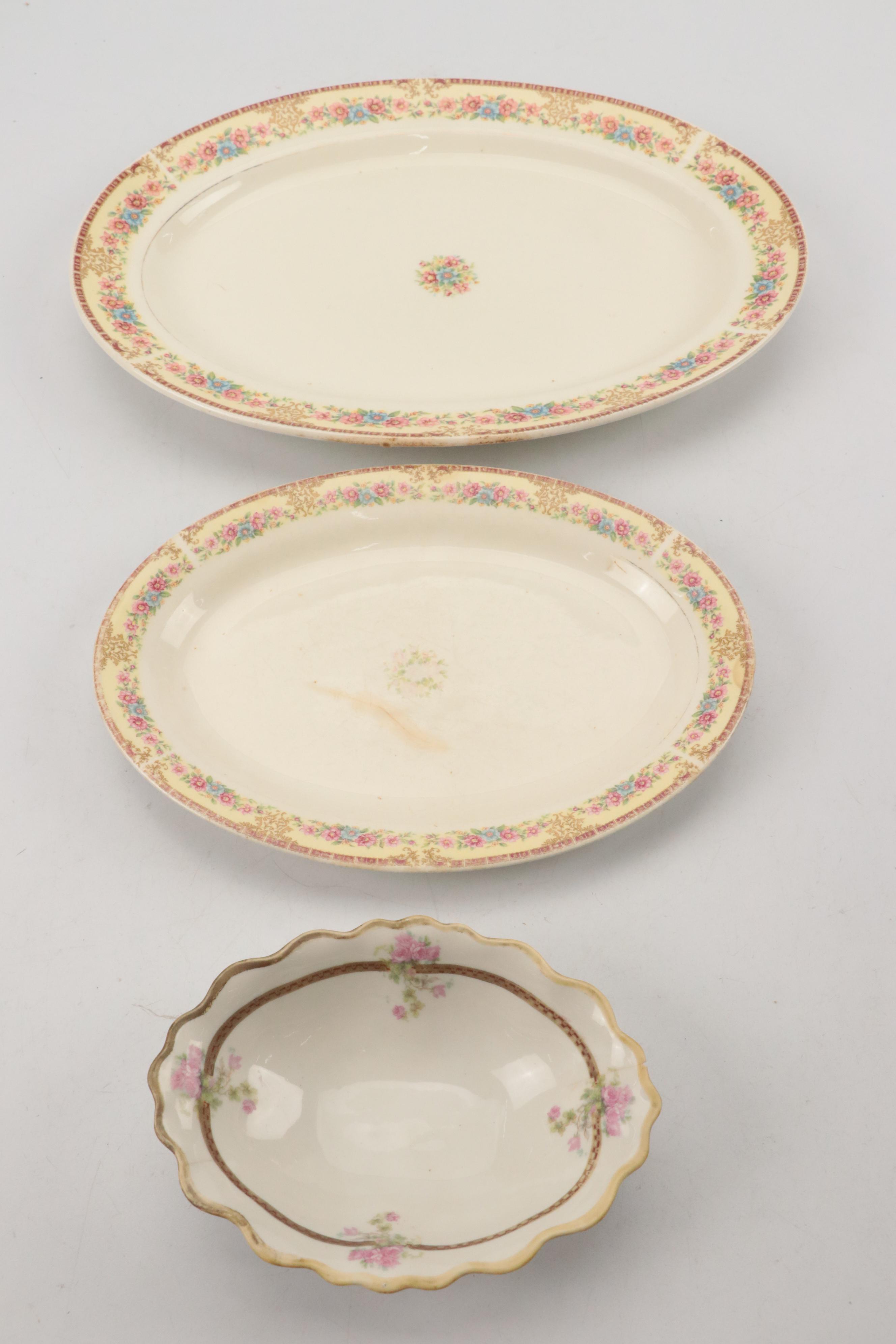 Noritake "Tree in the Meadow" Nappy with Other Ceramic Tableware | EBTH