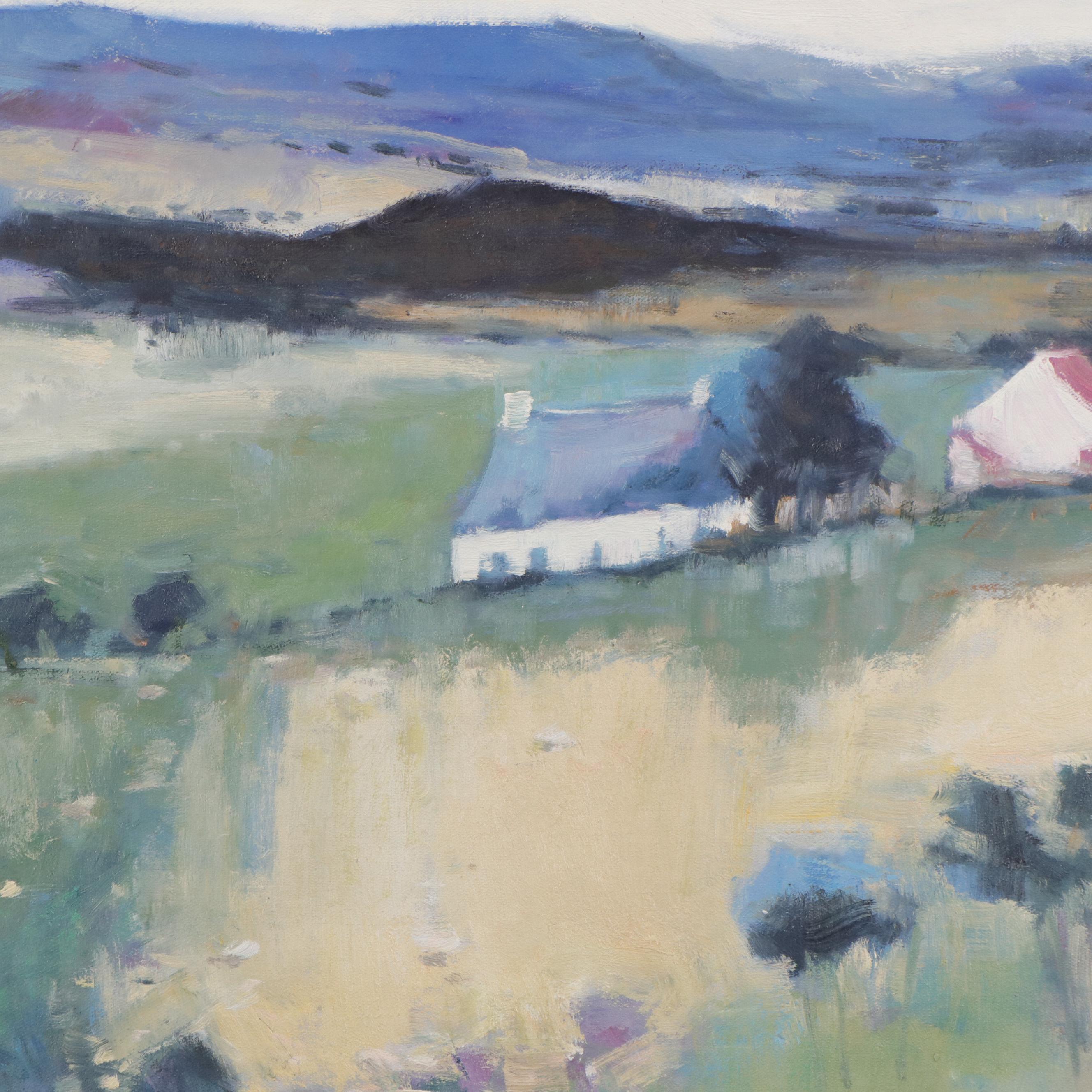 N. Ming Abstract Landscape Oil Painting, 21st Century | Everything But ...