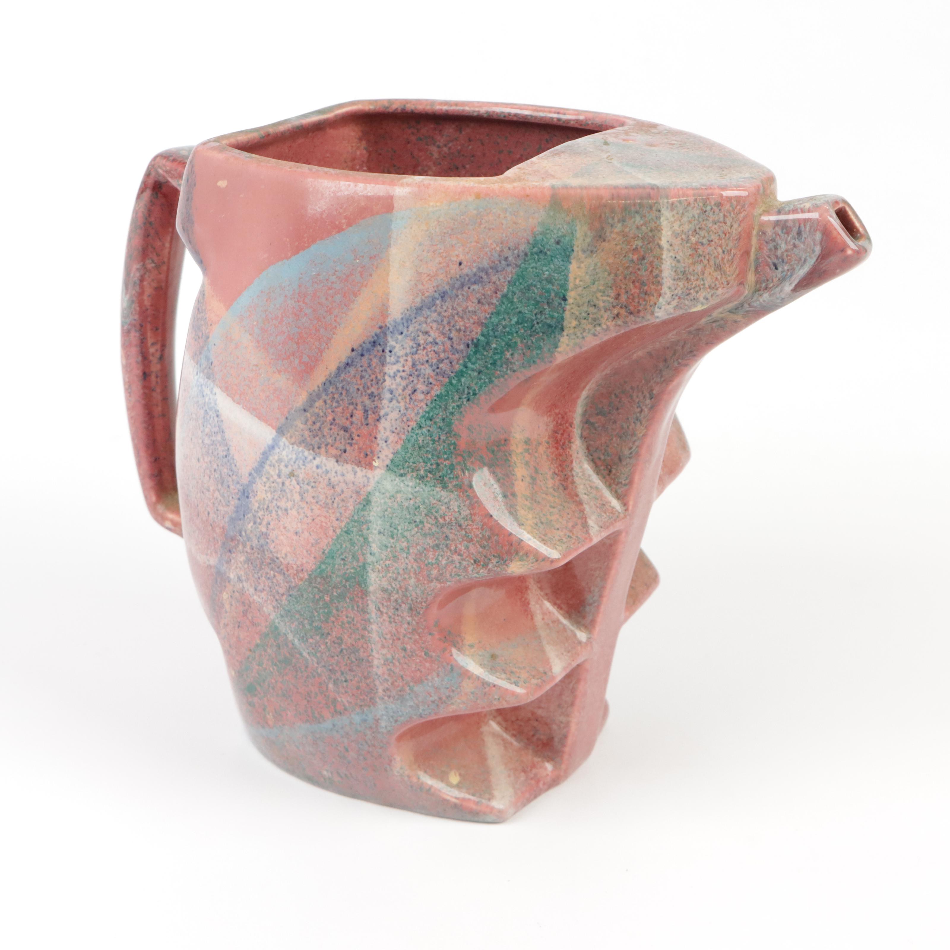 Charles Nalle Art Pottery Pitcher | EBTH