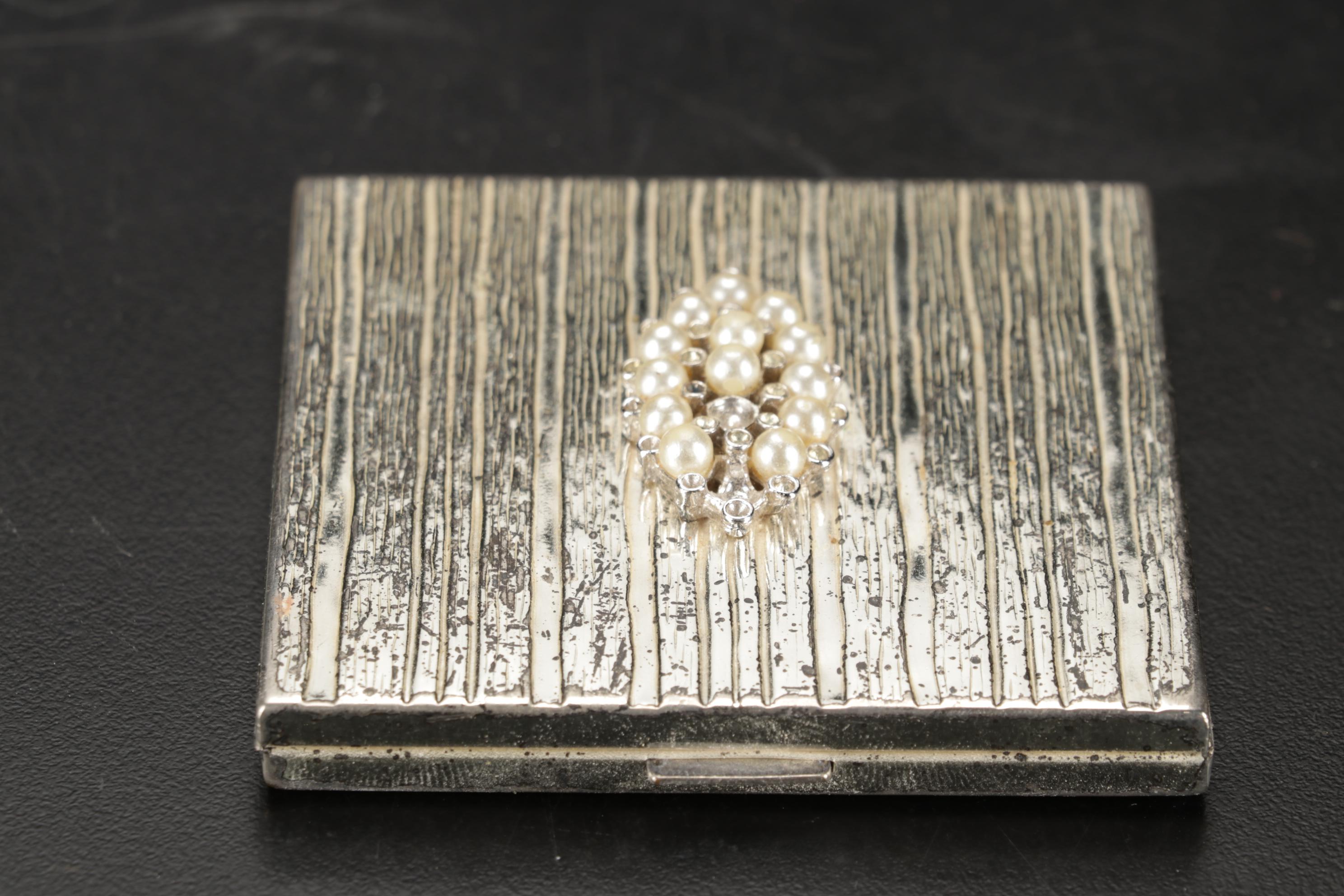 Waterford Crystal Ring Holders, Sterling Compact, Limoges and Vanity ...