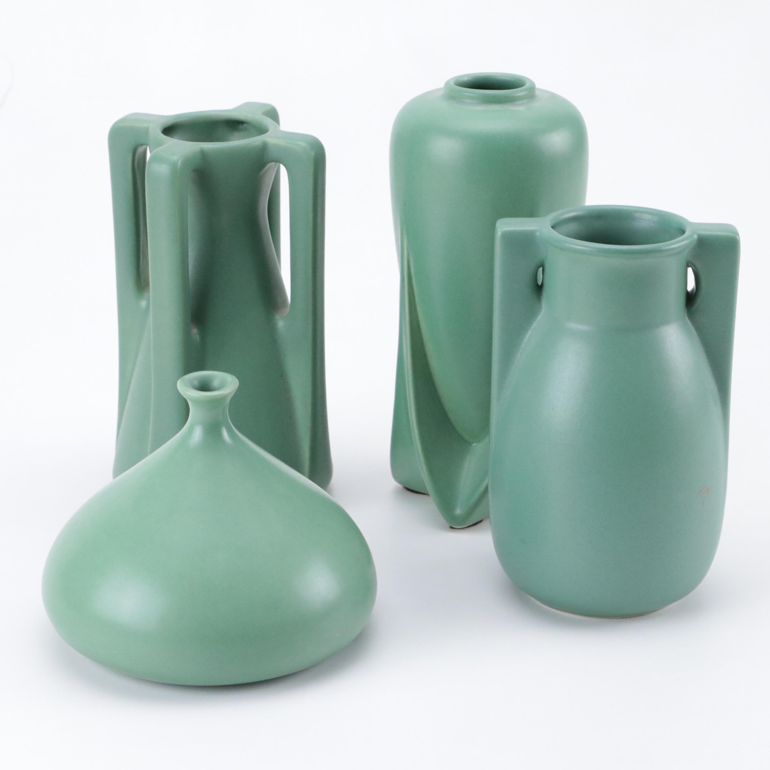 Teco Reproduction Collection "Rocket" and Other Post 2000 Teco Vases | EBTH