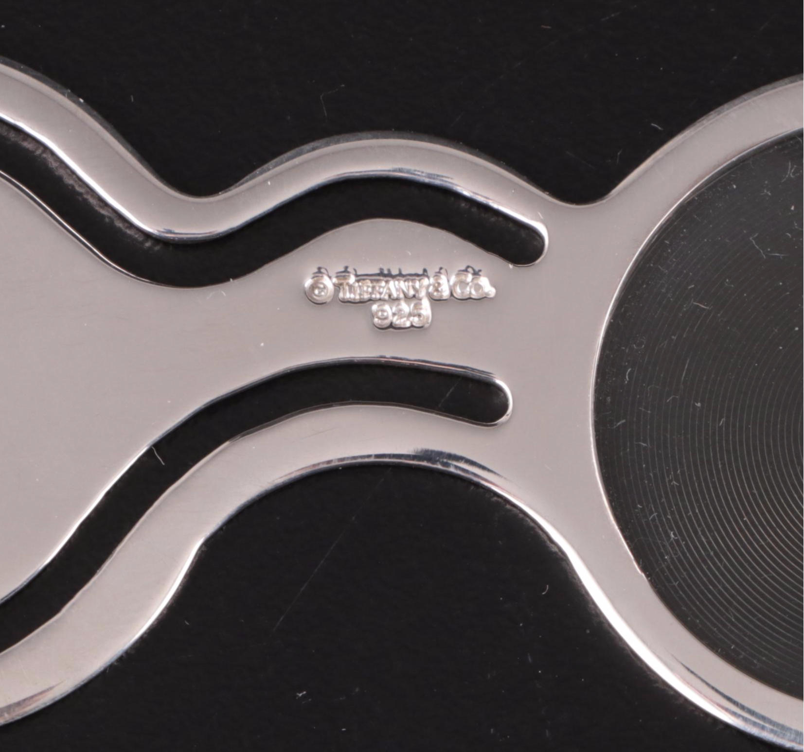 Tiffany & Co. Sterling Silver Eyeglasses Bookmark with Magnifying Glass ...