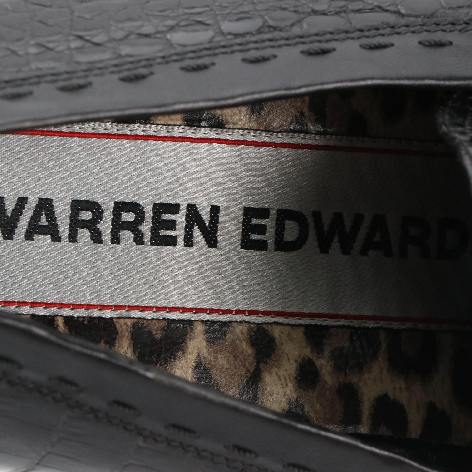 Men's Warren Edwards Black Alligator Leather Loafers | EBTH