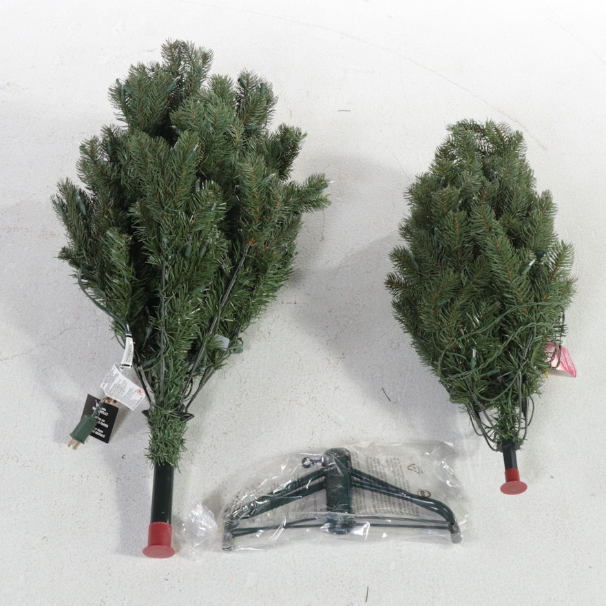 National Tree Company Pre-Lit Artificial Christmas Tree | EBTH National Tree Company Pre-Lit Artificial Christmas Tree | EBTH