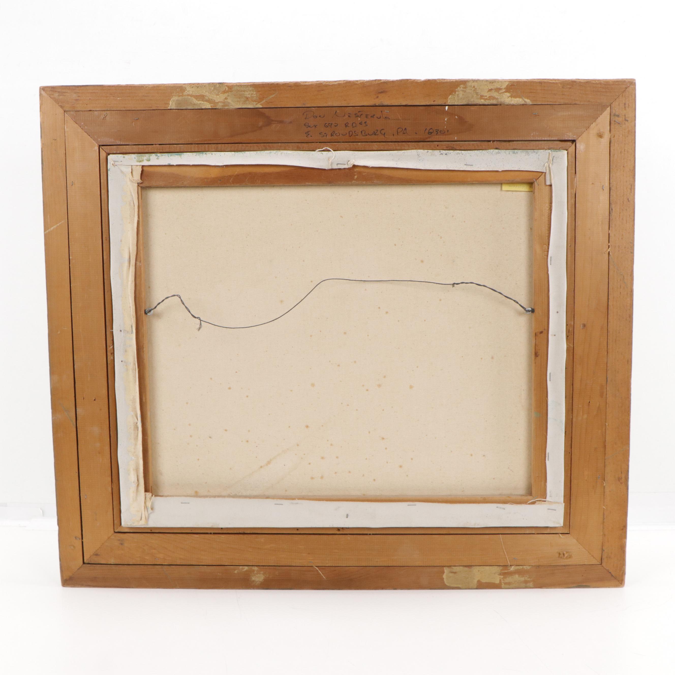 Don Nesteruk Pointillistic Oil Painting of Carnival, 1991 | EBTH