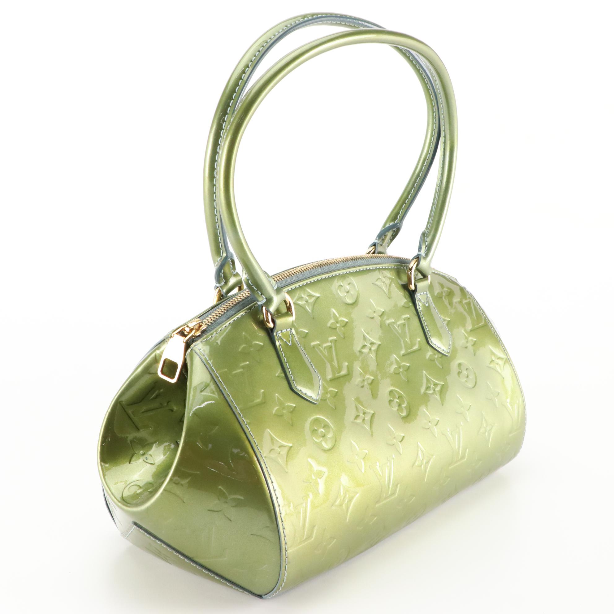 Louis Vuitton Green Monogram Vernis Sherwood Handbag | EBTH