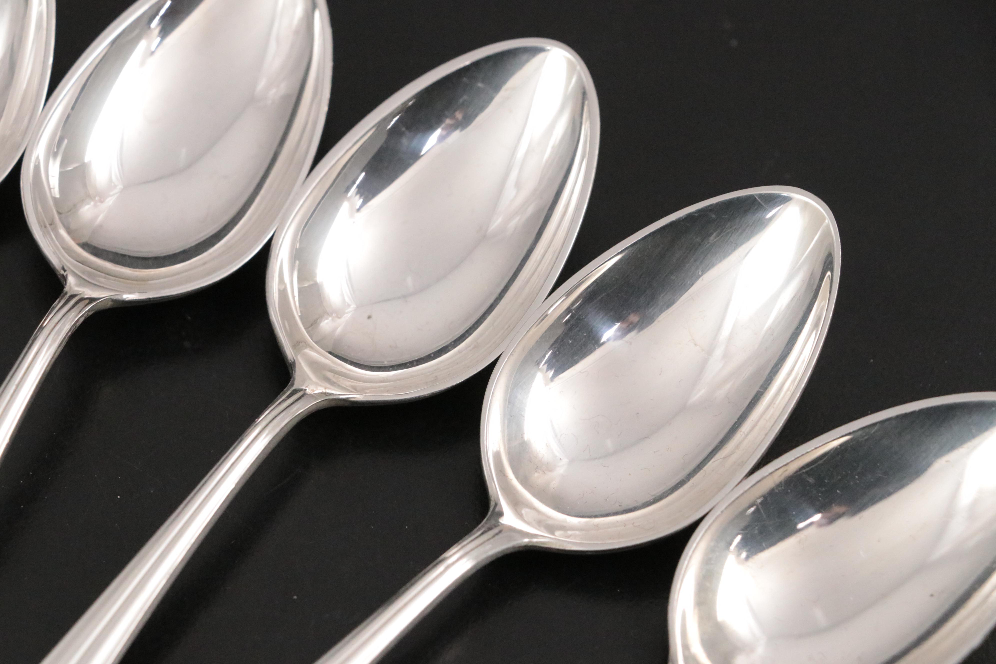 Tiffany & Co. "Cordis" Sterling Silver Teaspoons | EBTH