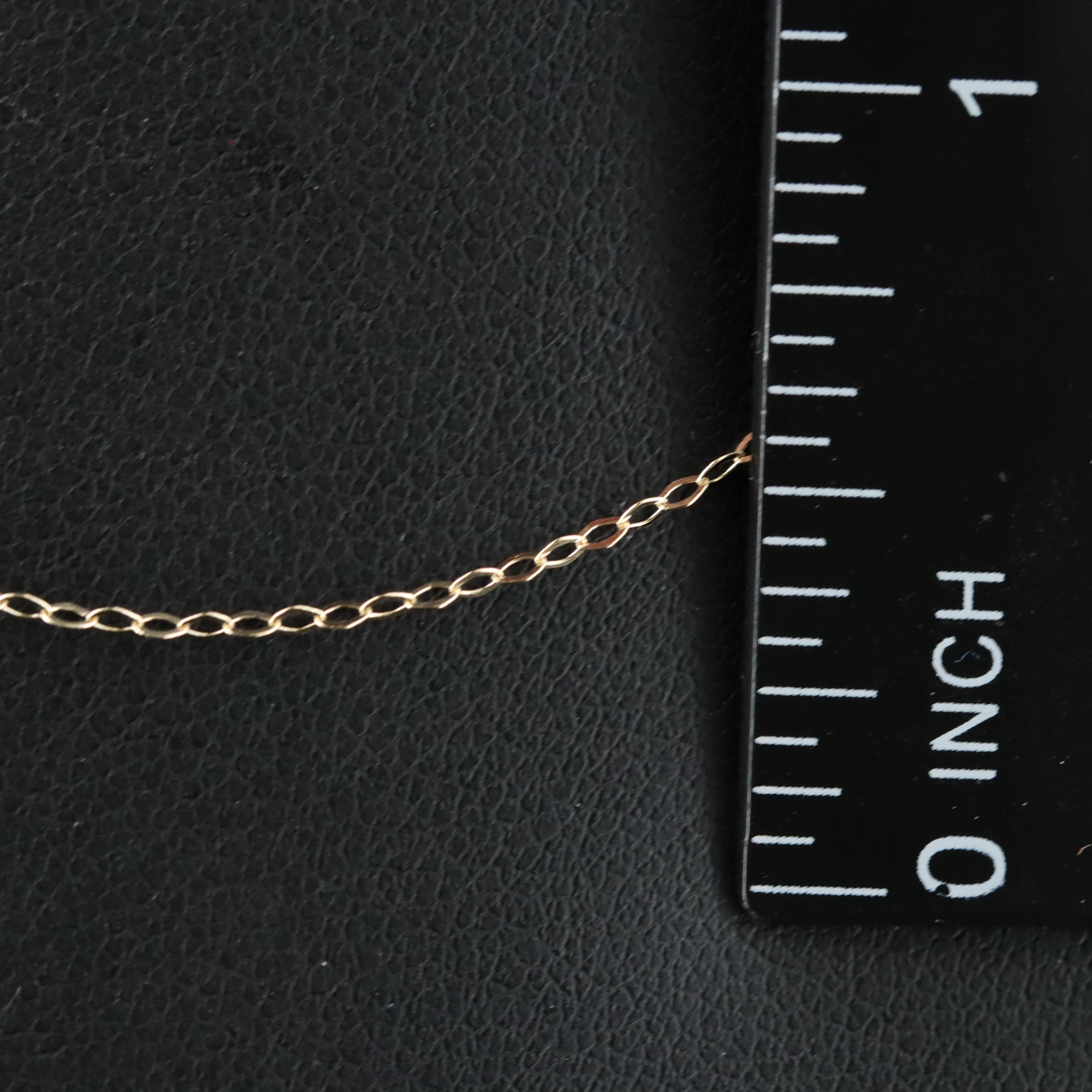 14K Cable Chain Necklace | EBTH