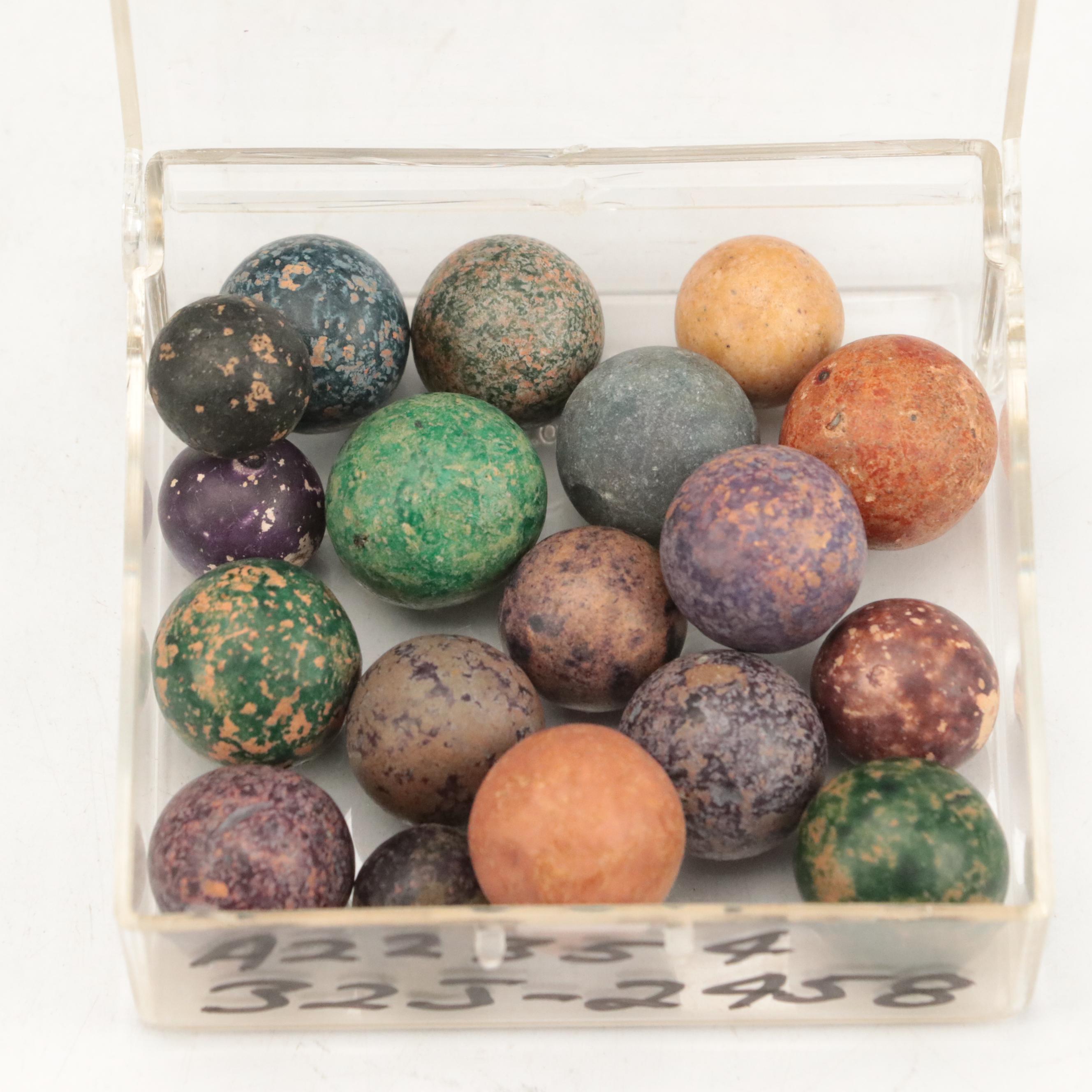 Bennington, Porcelain, and Other Stoneware Marbles | EBTH