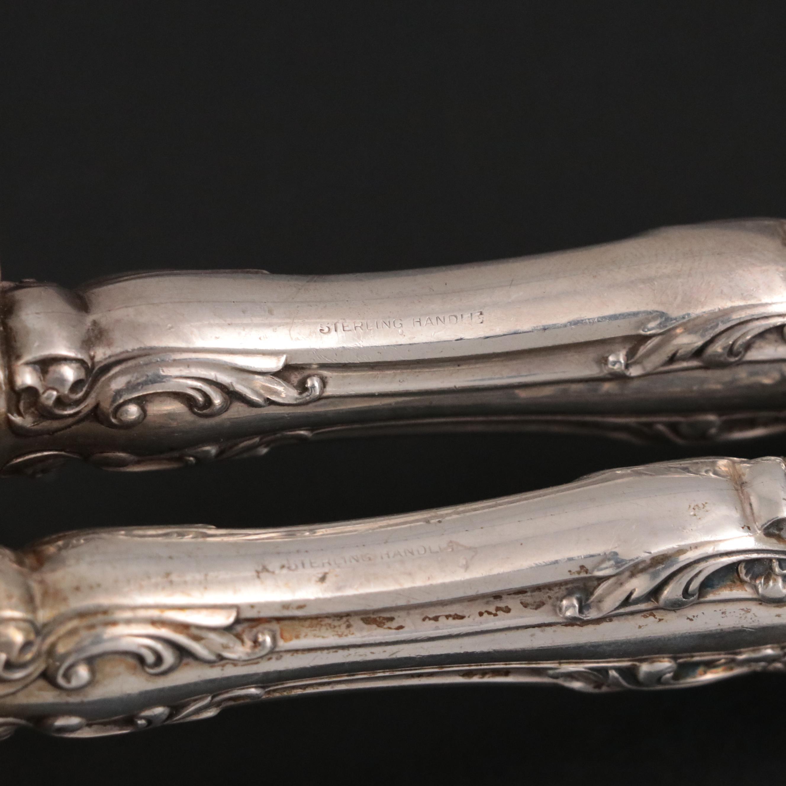 Gorham "Melrose" Sterling Silver Carving Set | EBTH